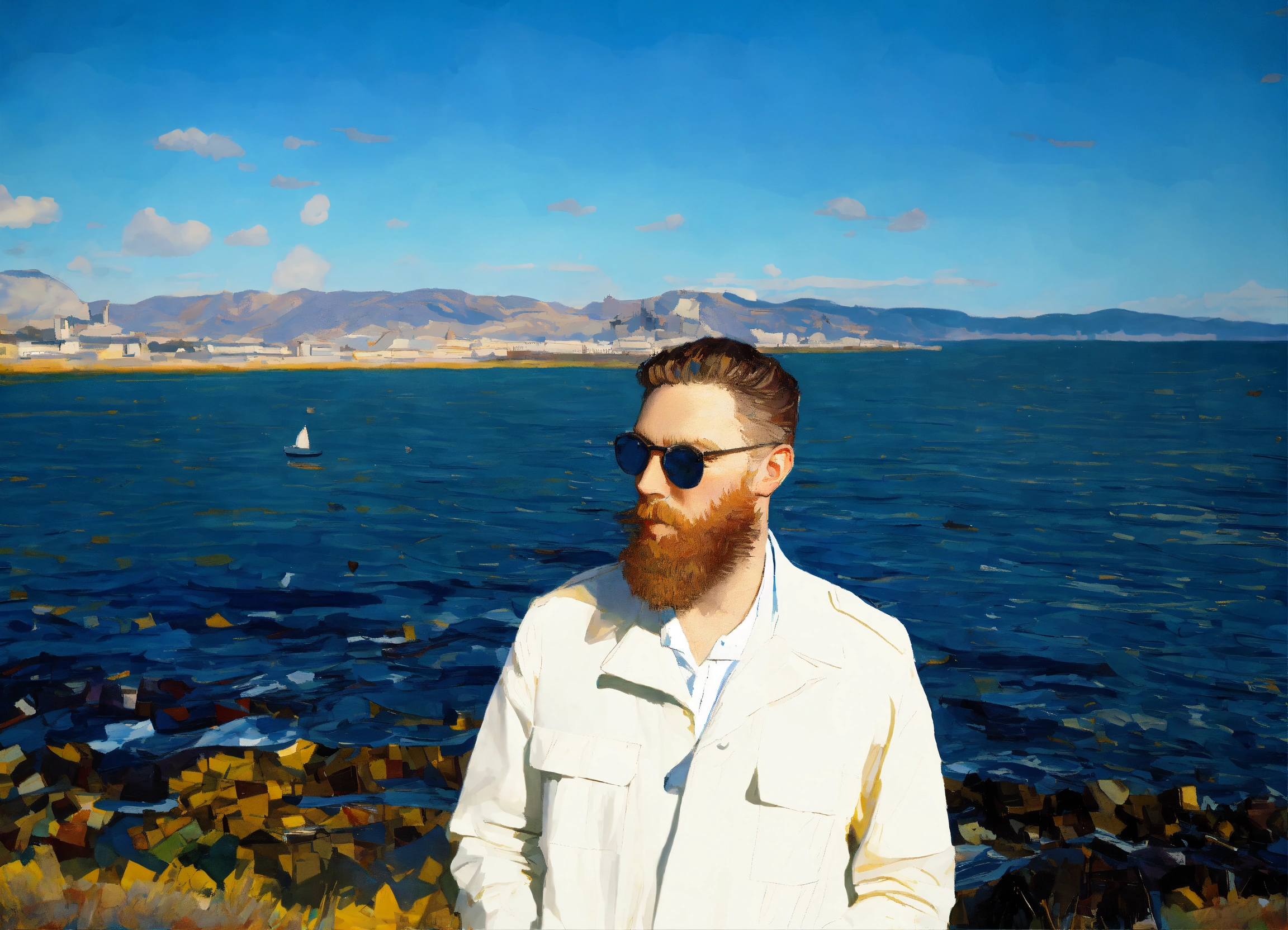 Lexica - Van Gogh painted cubism.