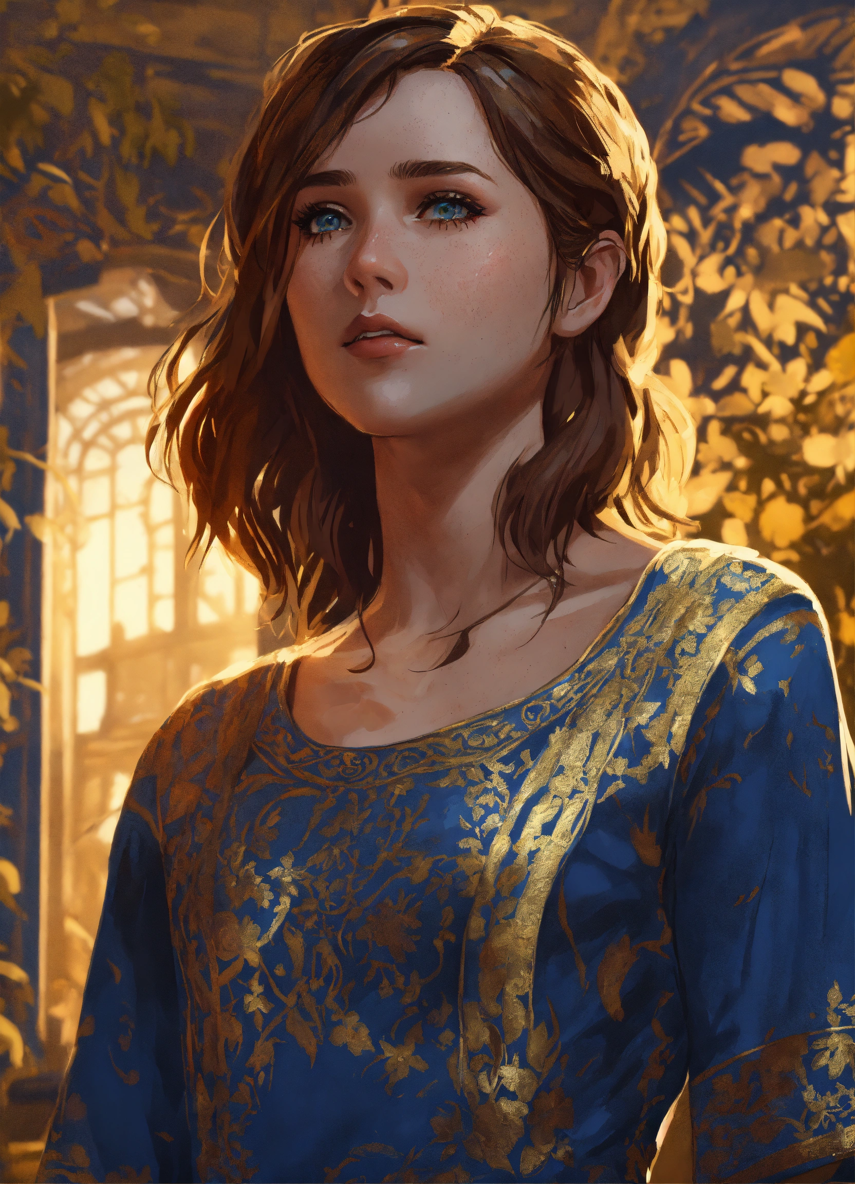 Lexica Stunning Illustration Of Ellie From The Last Of Us In A