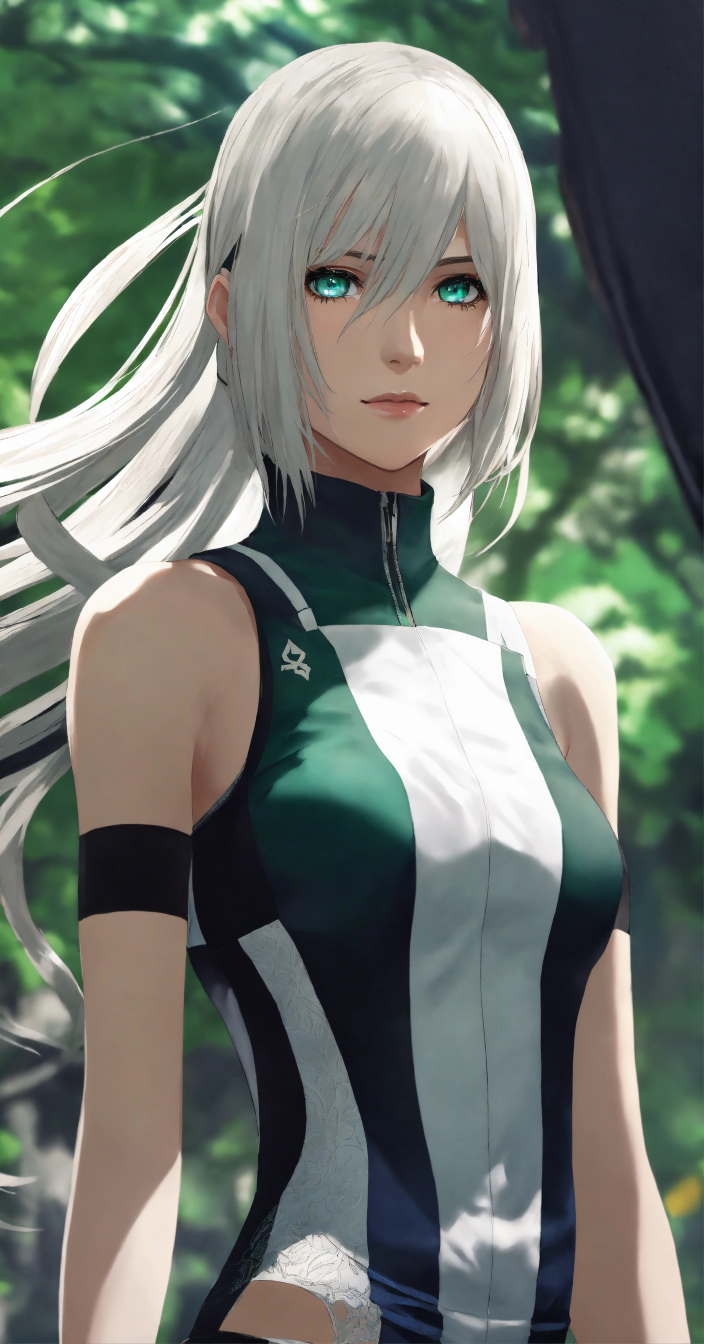 Lexica - Nier automata a2, of a beautiful young woman, with long white ...