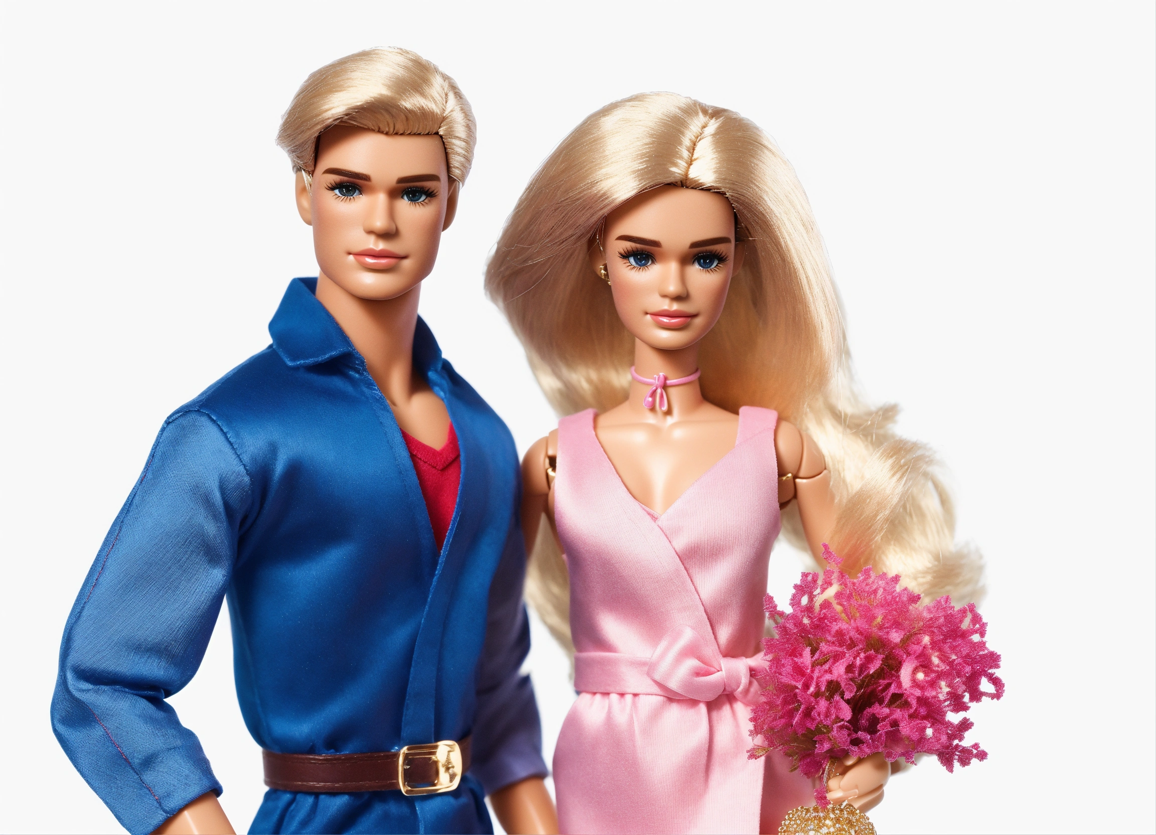 Lexica - Handsome and male ken doll and beautiful Barbie doll