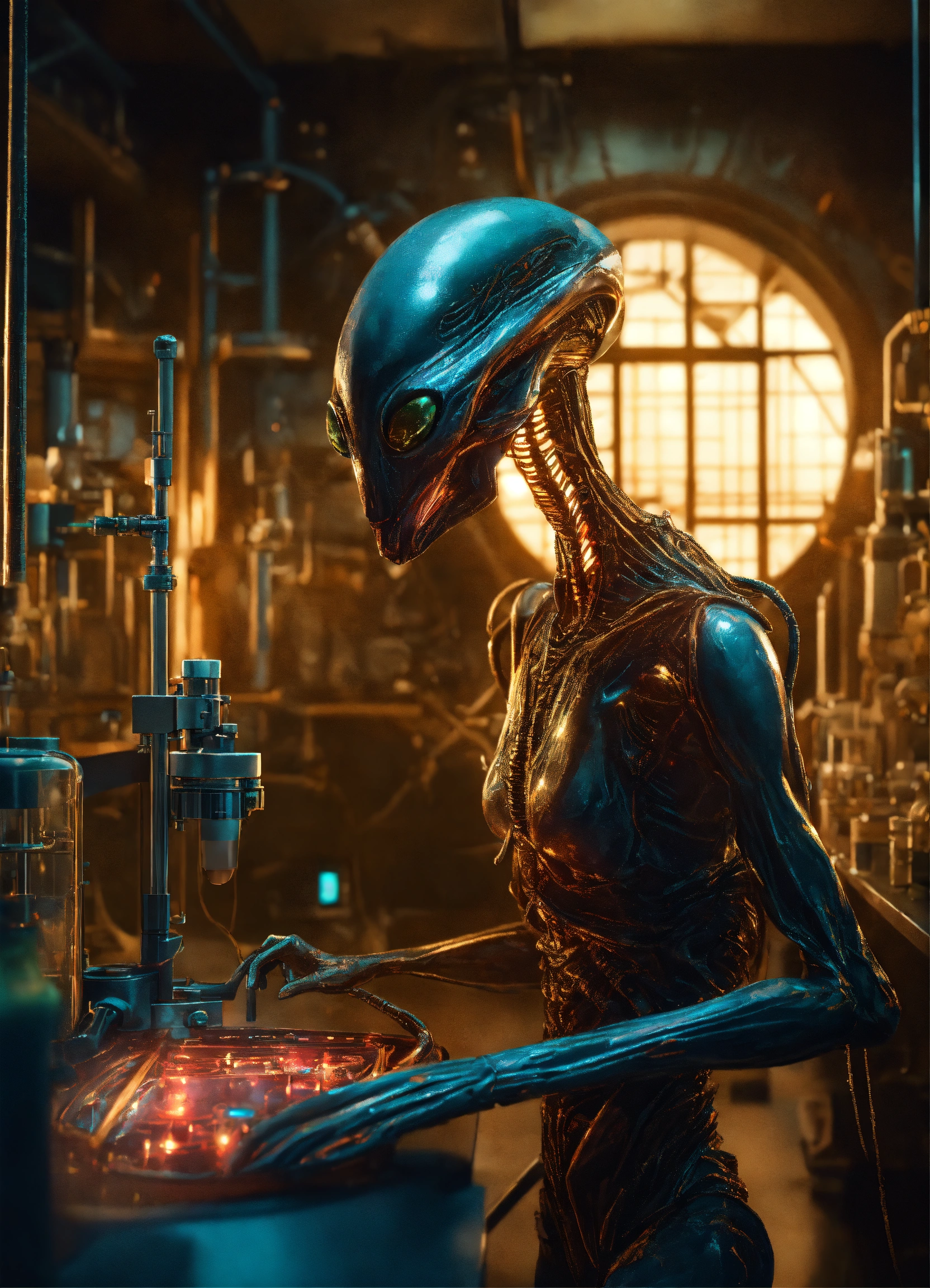 Lexica - Mysterious extraterrestrial laboratory with an alien ...
