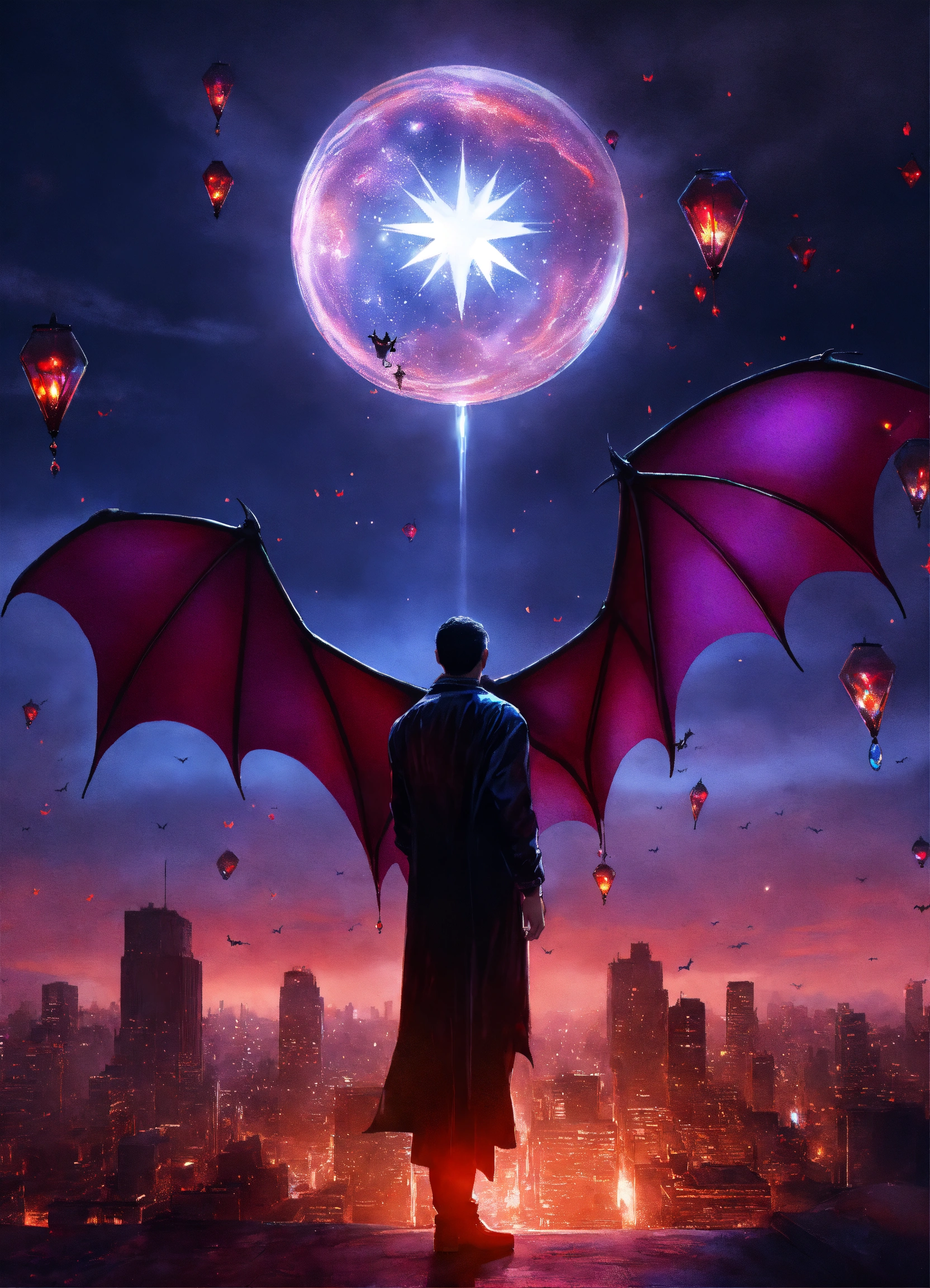 Lexica - ALL glassblowing superrealism style urban vampire STYLE ...