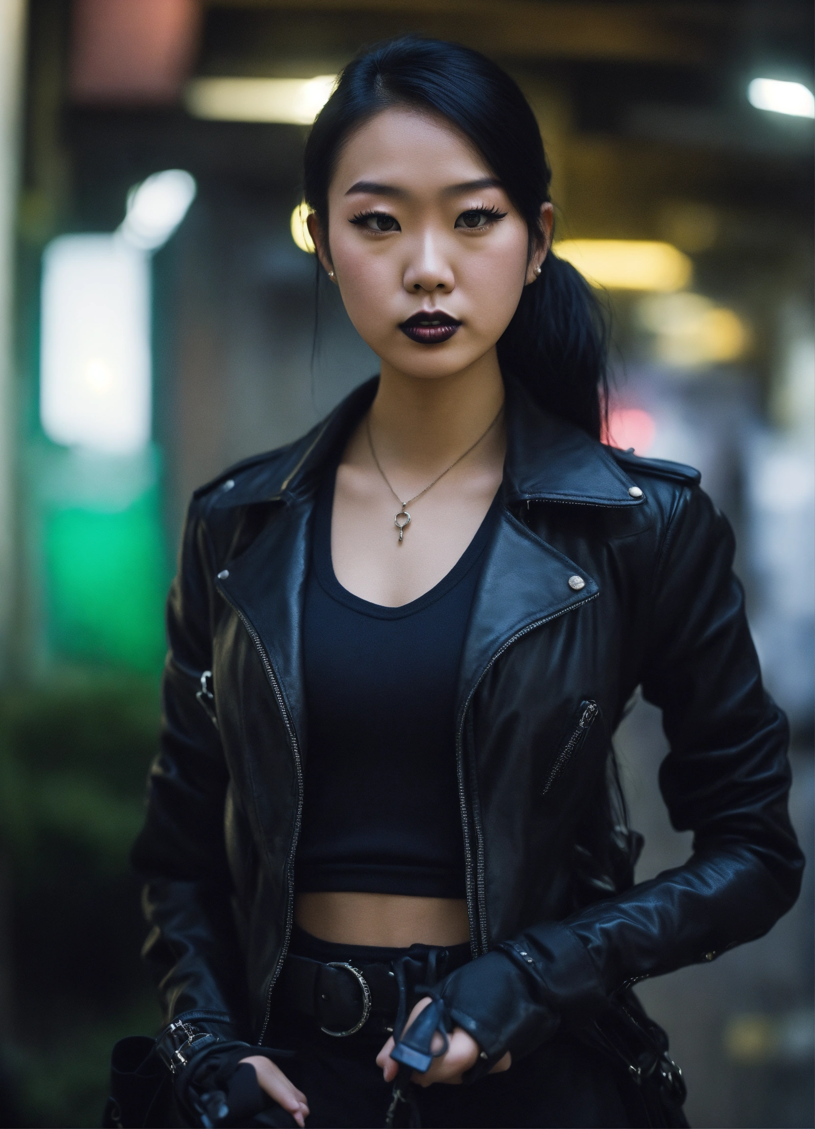 Lexica - Agent Tom, an 23 year old, goth, asian female who works for a ...