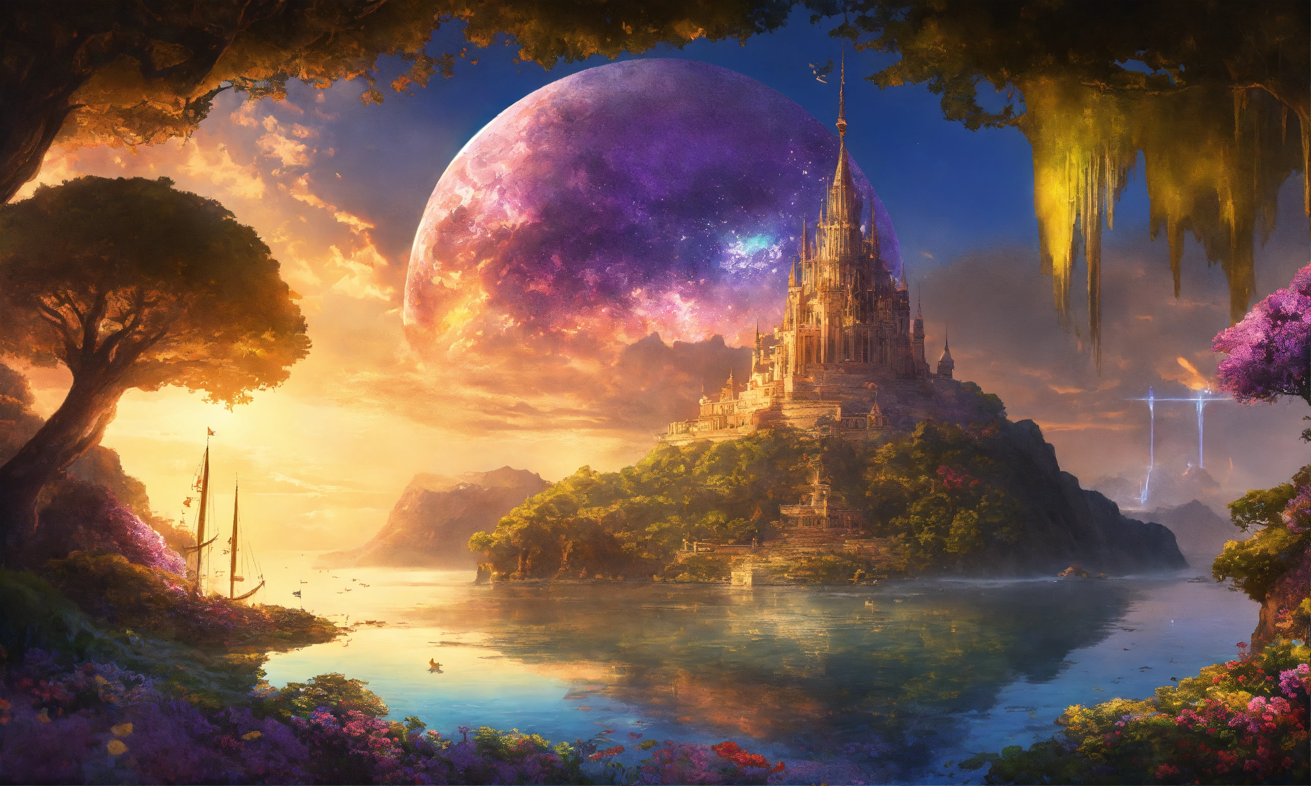 Lexica - Fantasy Map of a magical world called Eden, with 9 kingdoms ...