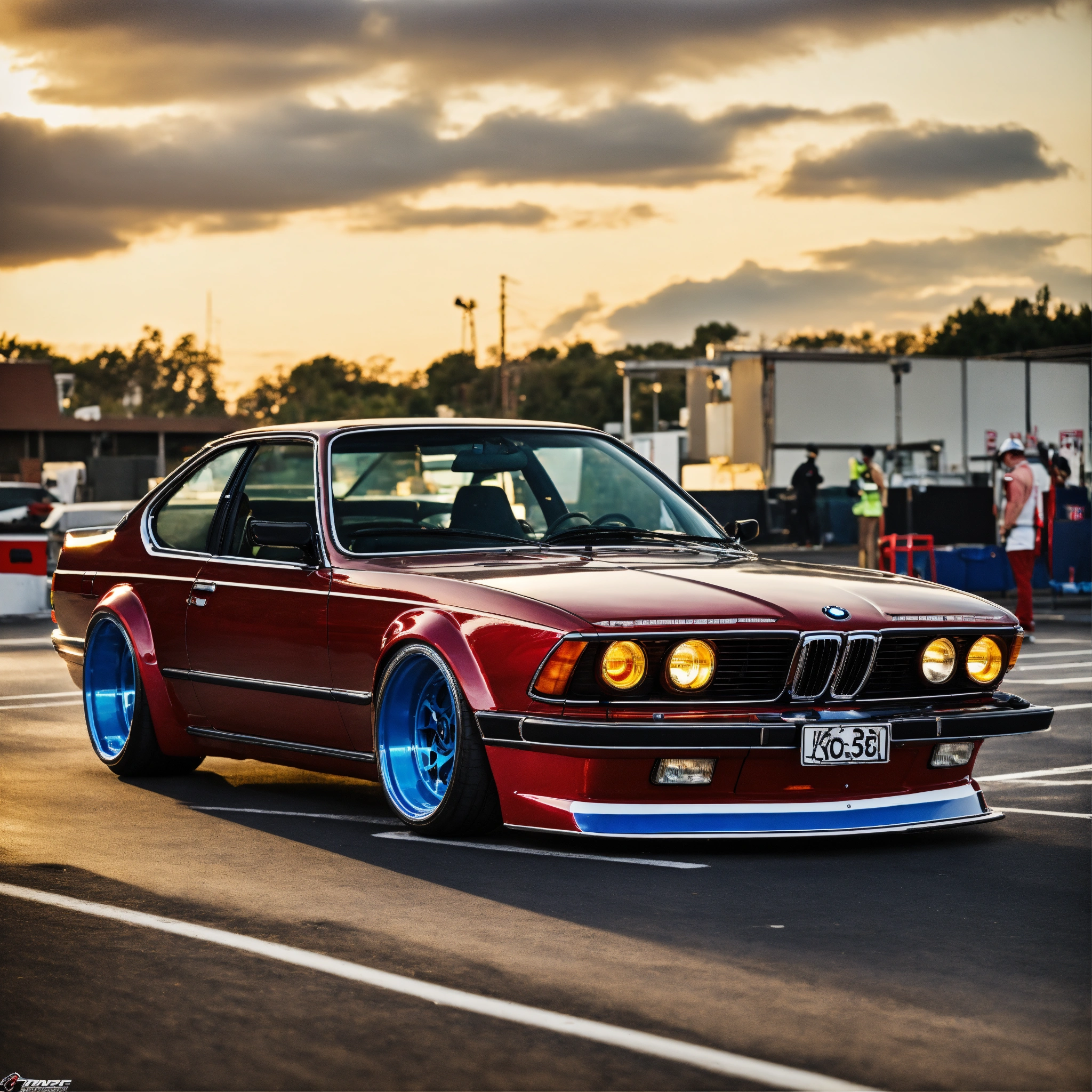 Lexica - Bmw 635 csi, bosozoku, wide body. spoiler, race
