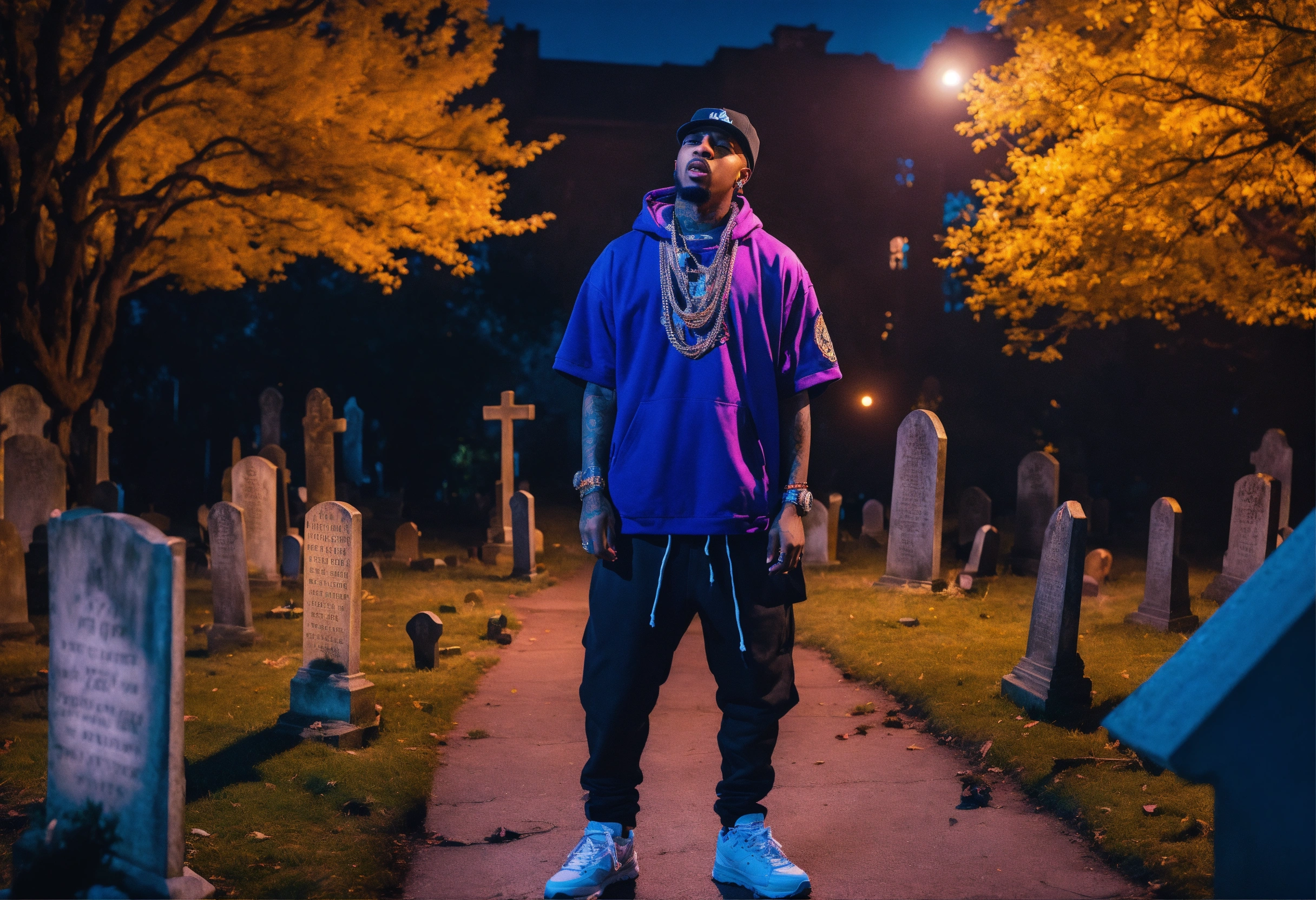 Lexica - A funky rapper is dropping dope rhymes in a haunted graveyard ...