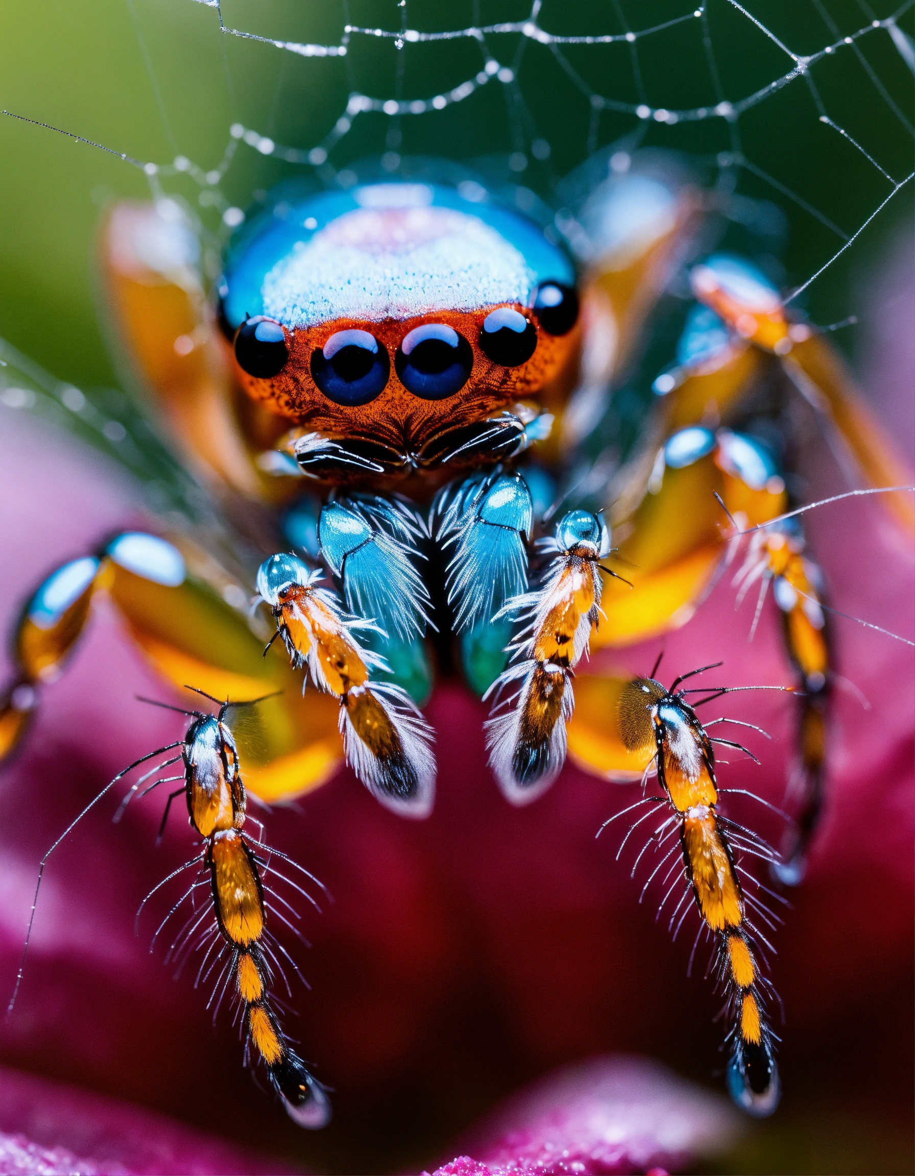 Lexica - In the realm of microcosmic wonder, a full-body, macro ...