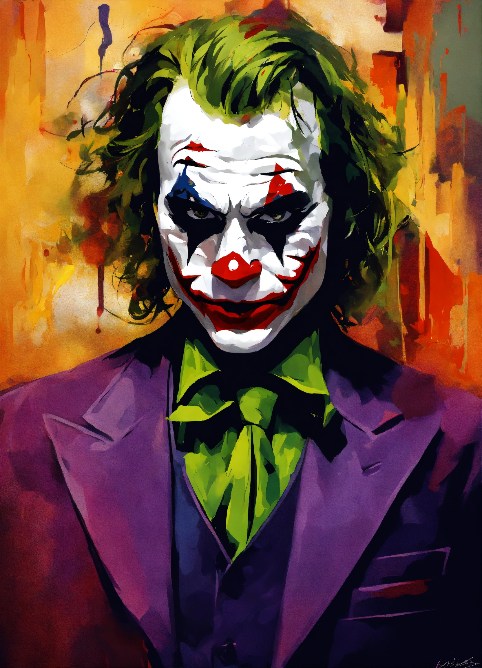 Lexica - Abstract art. Joker.