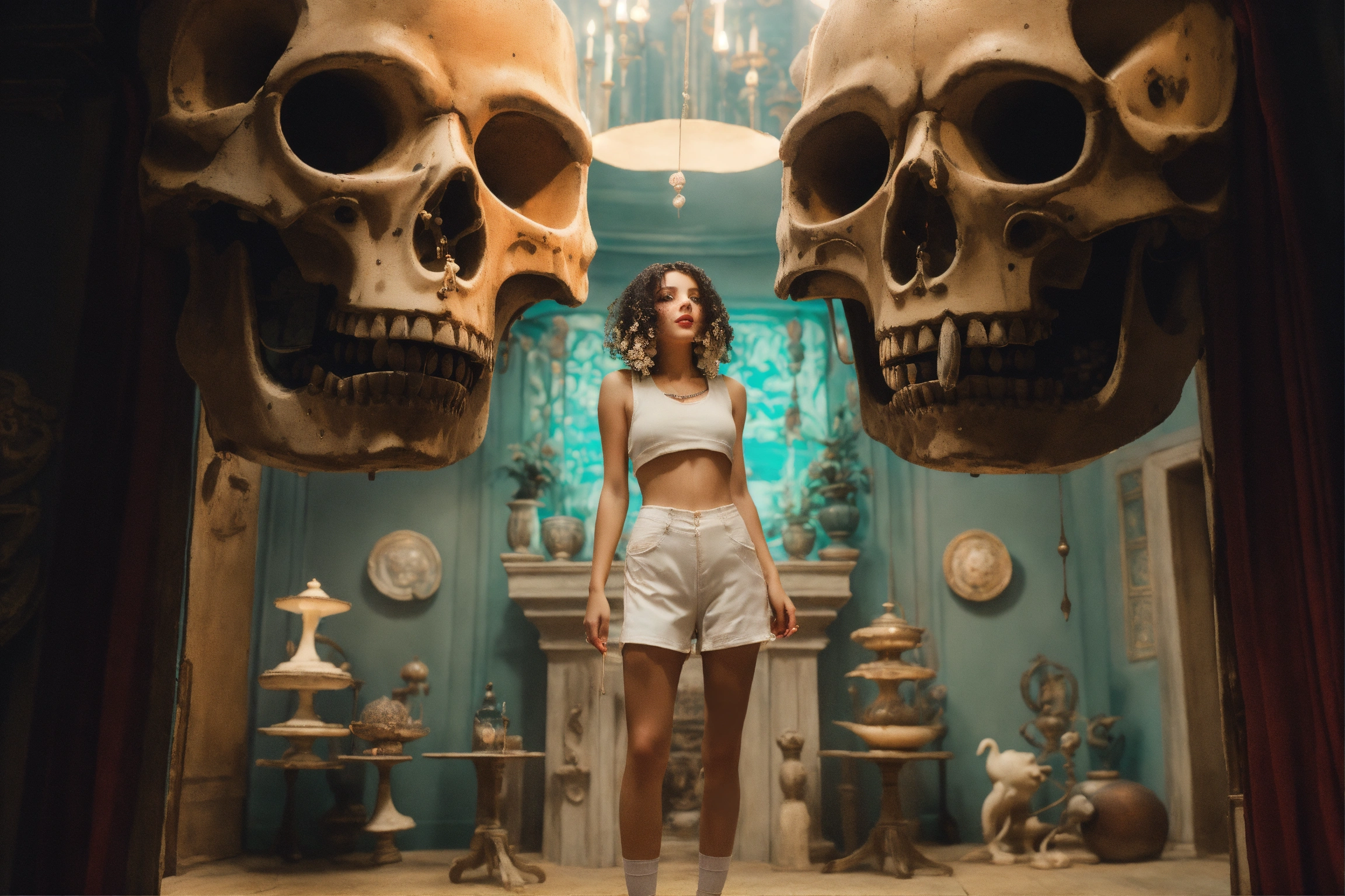 Lexica - A hyper-realistic photograph of "Within a Medieval parlor, a ...