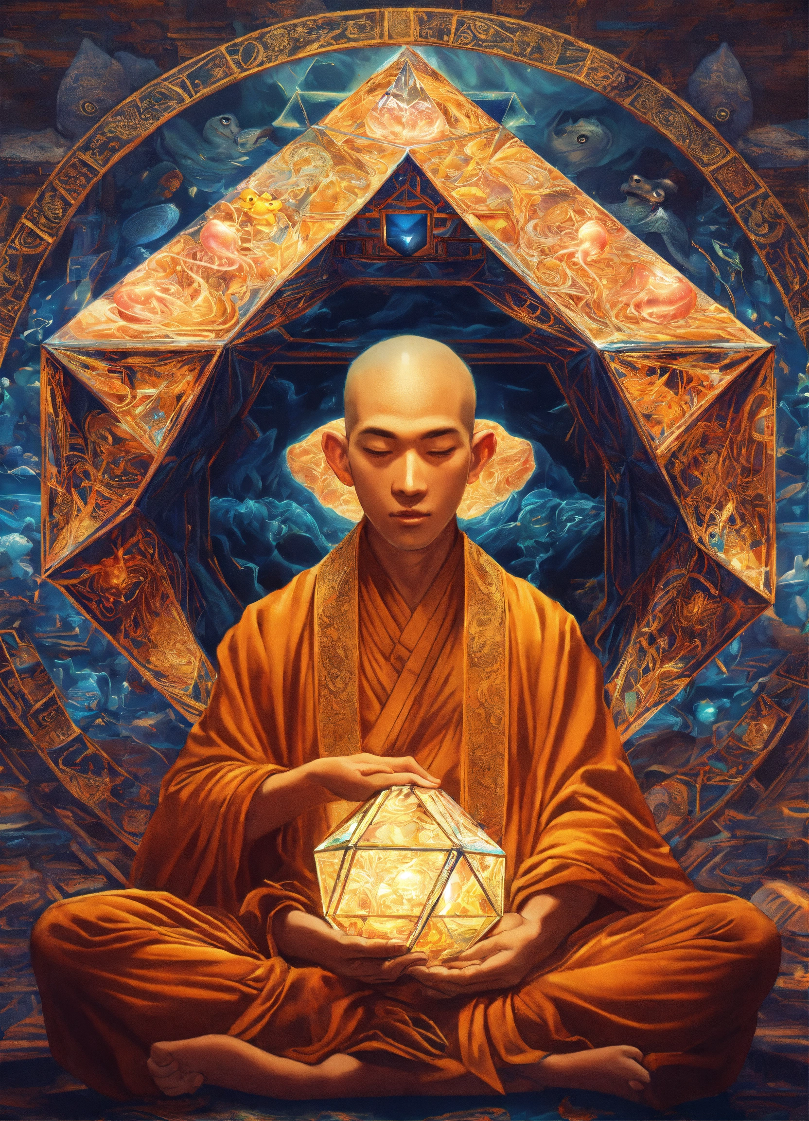 Lexica - Diamond Toad That is Taoist monk that is meditating in a ...
