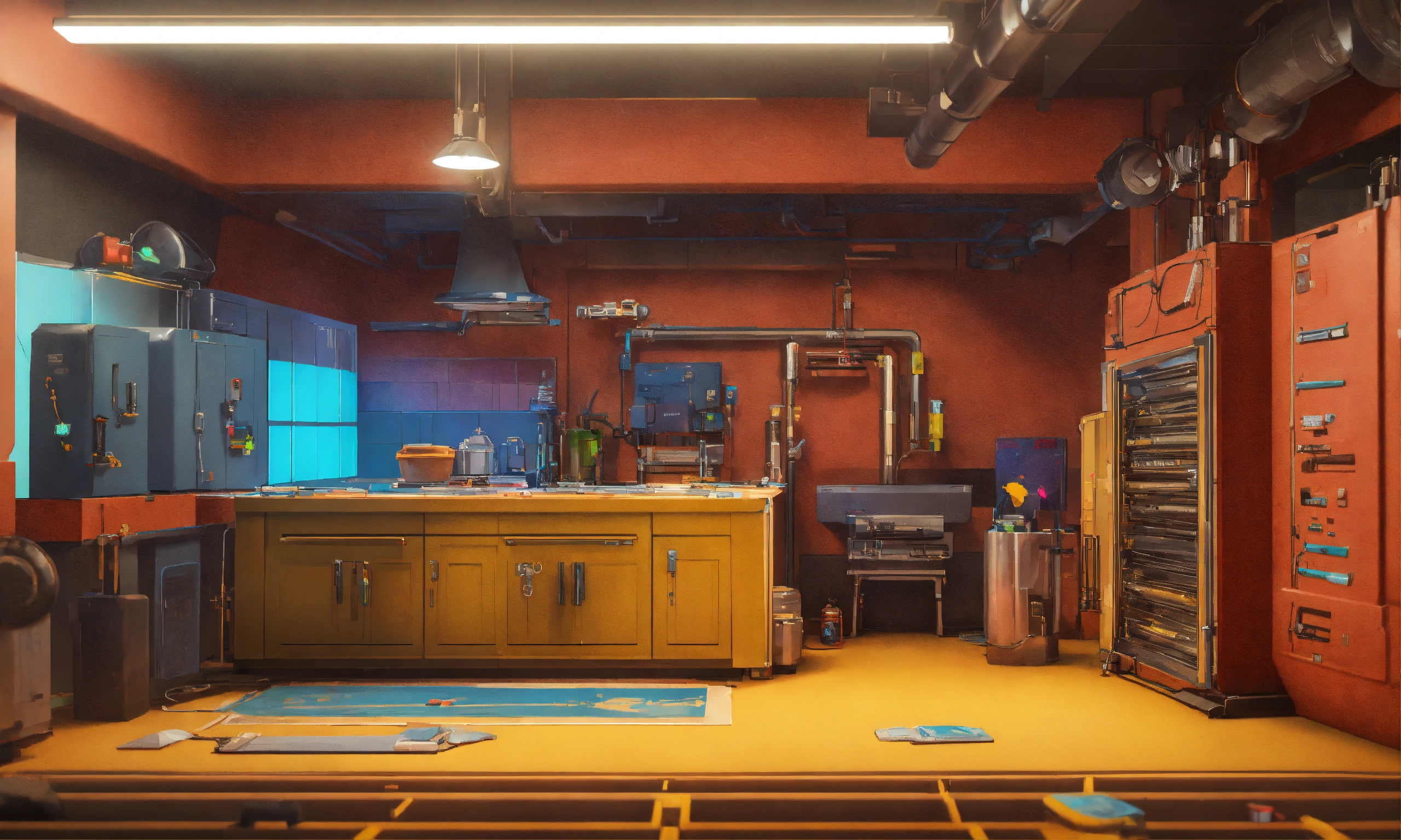 Lexica - Flowcharts, unreal engine, mechanic style, cute, 8k, unreal ...