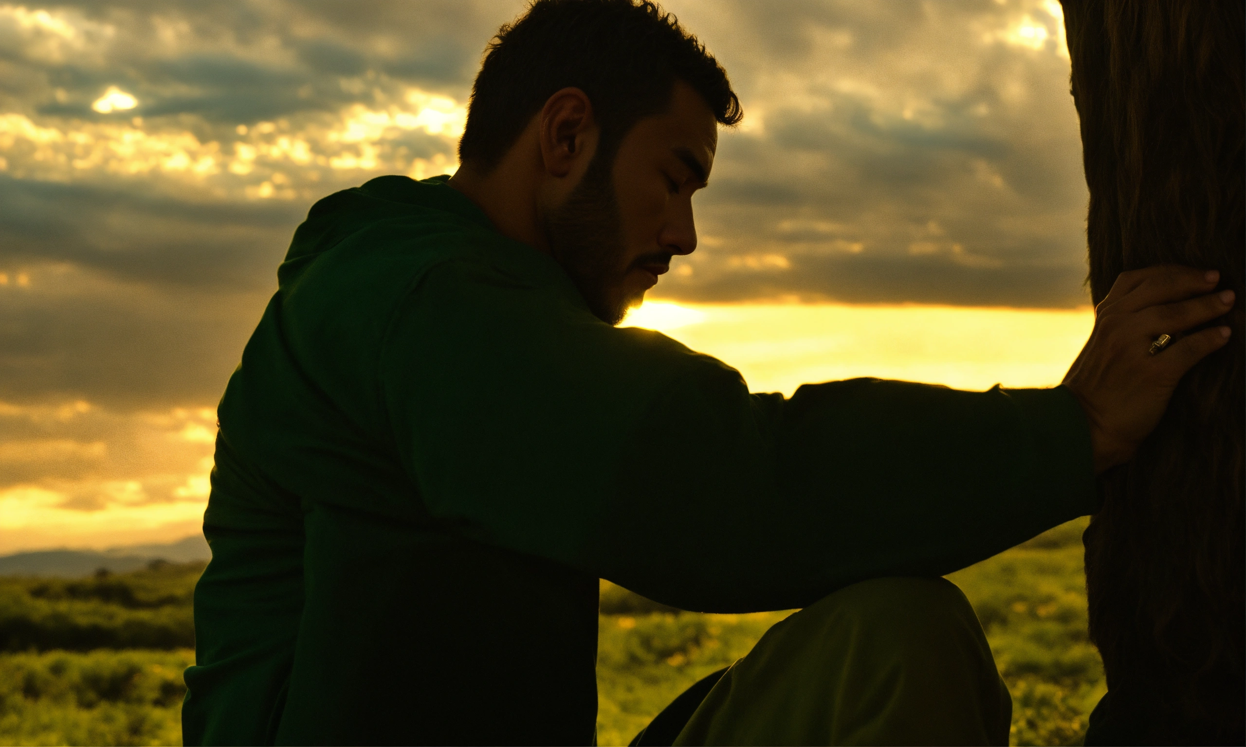 Lexica - Hombre clamando a Dios