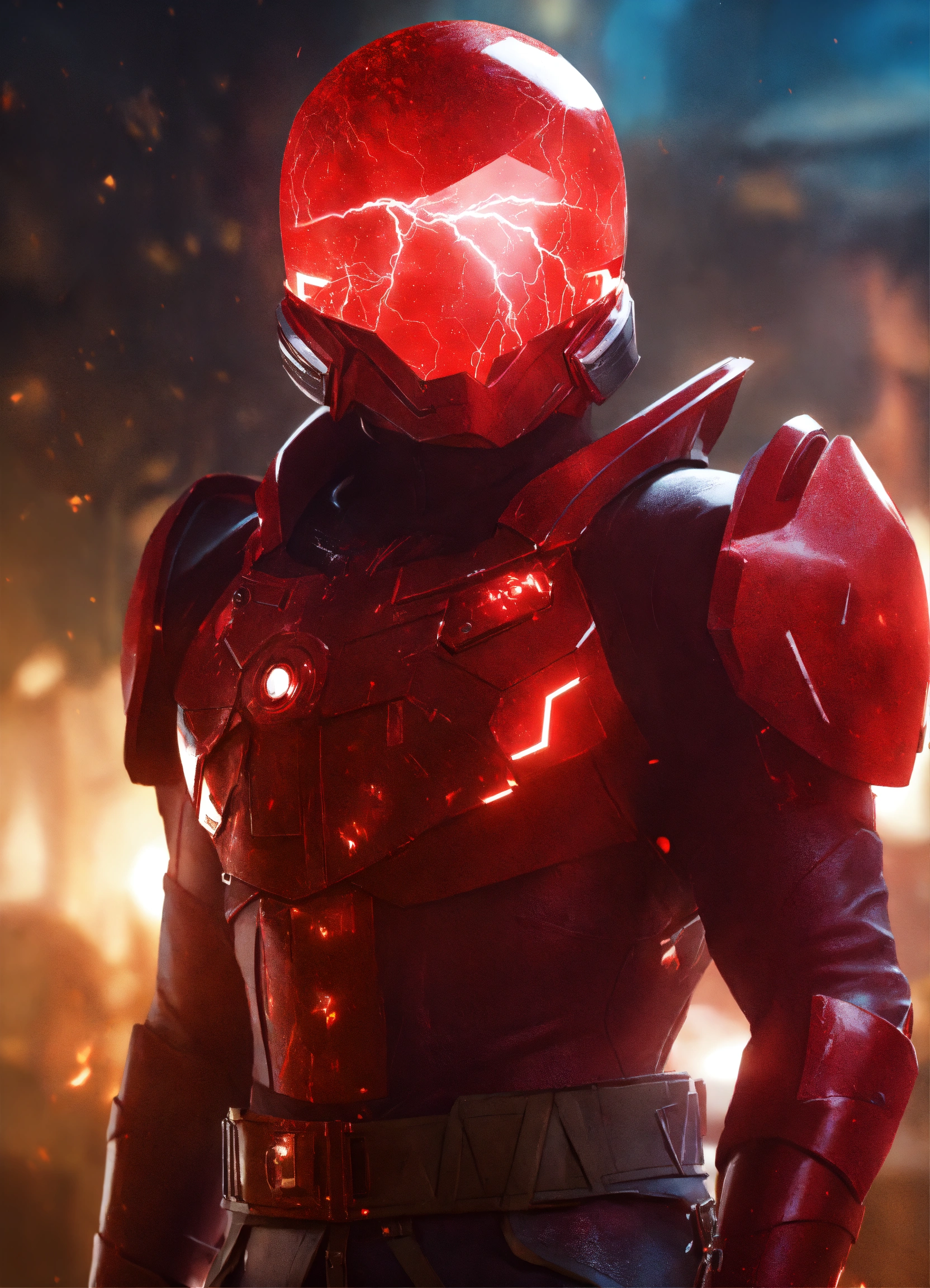 Lexica - Jesse Plemons as cylops with ruby red quartz visor from the ...