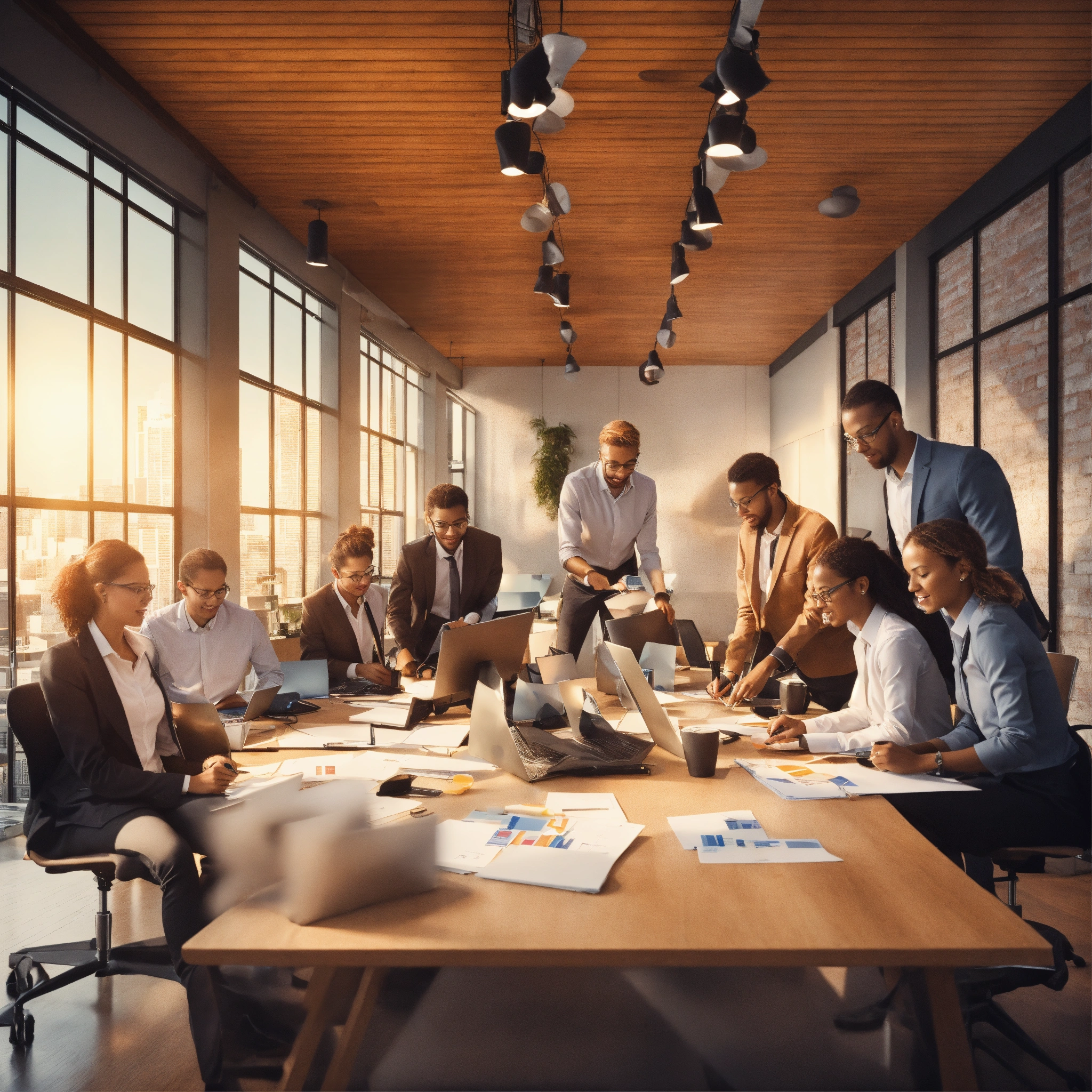 Lexica - Show a picture of a team that is in the process to accelerate ...