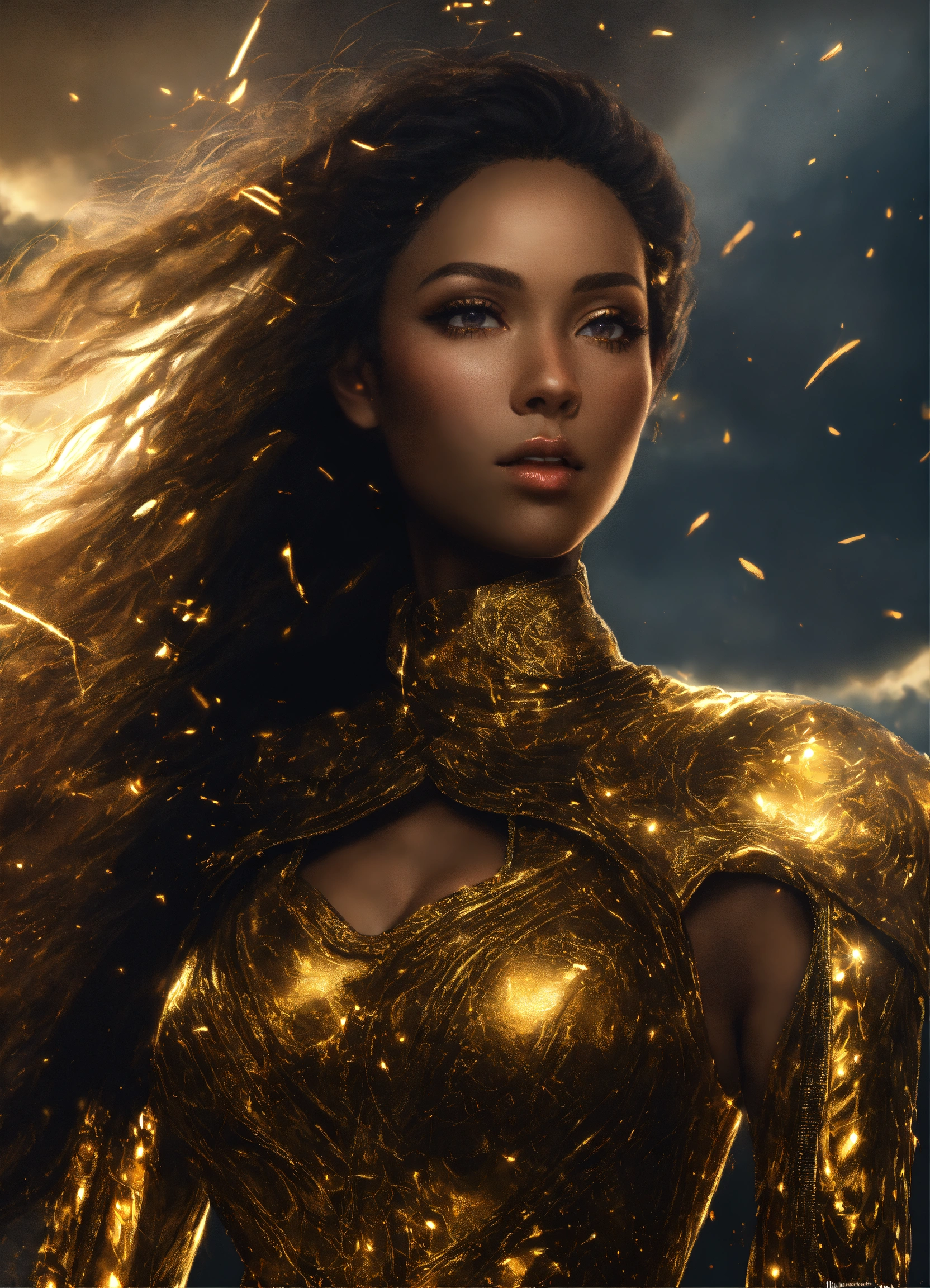 Lexica - Full body beautiful black goddess girl Beautiful Gorgeous ...