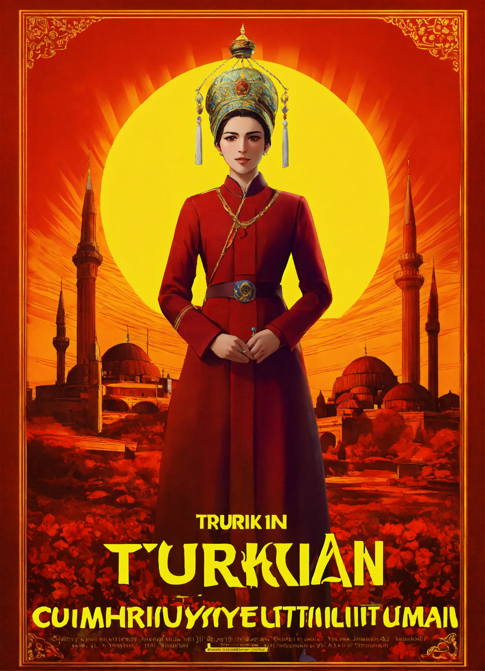 Lexica - Turkiye cumhuriyetinin 100. Yil kutlama afisi, atayurk ...