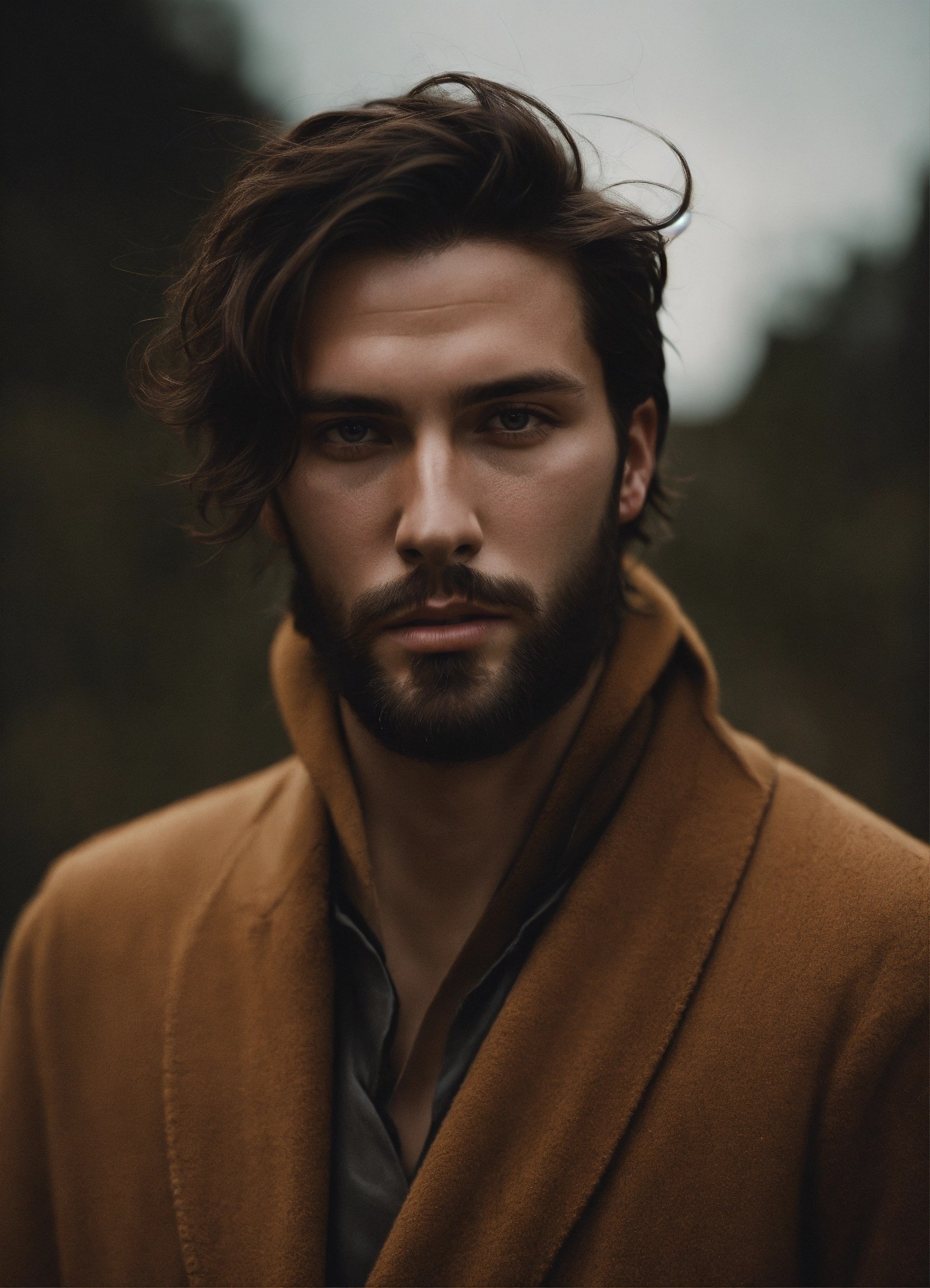 Lexica - Portrait of a handsome brown-haired European man, 29 years old ...