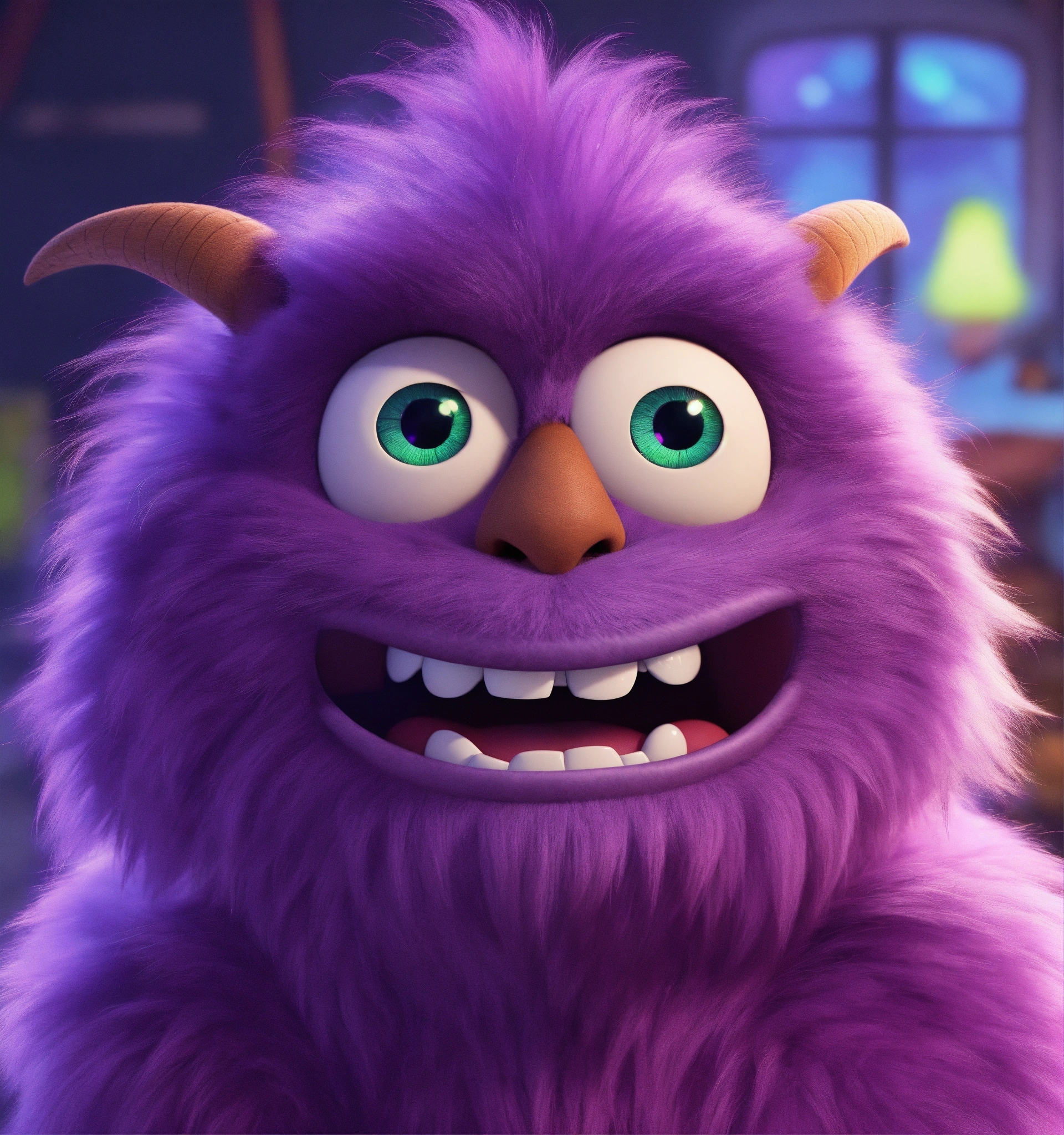 Lexica - Zoom out on an big, over friendly, fun loving, hairy, tall ...