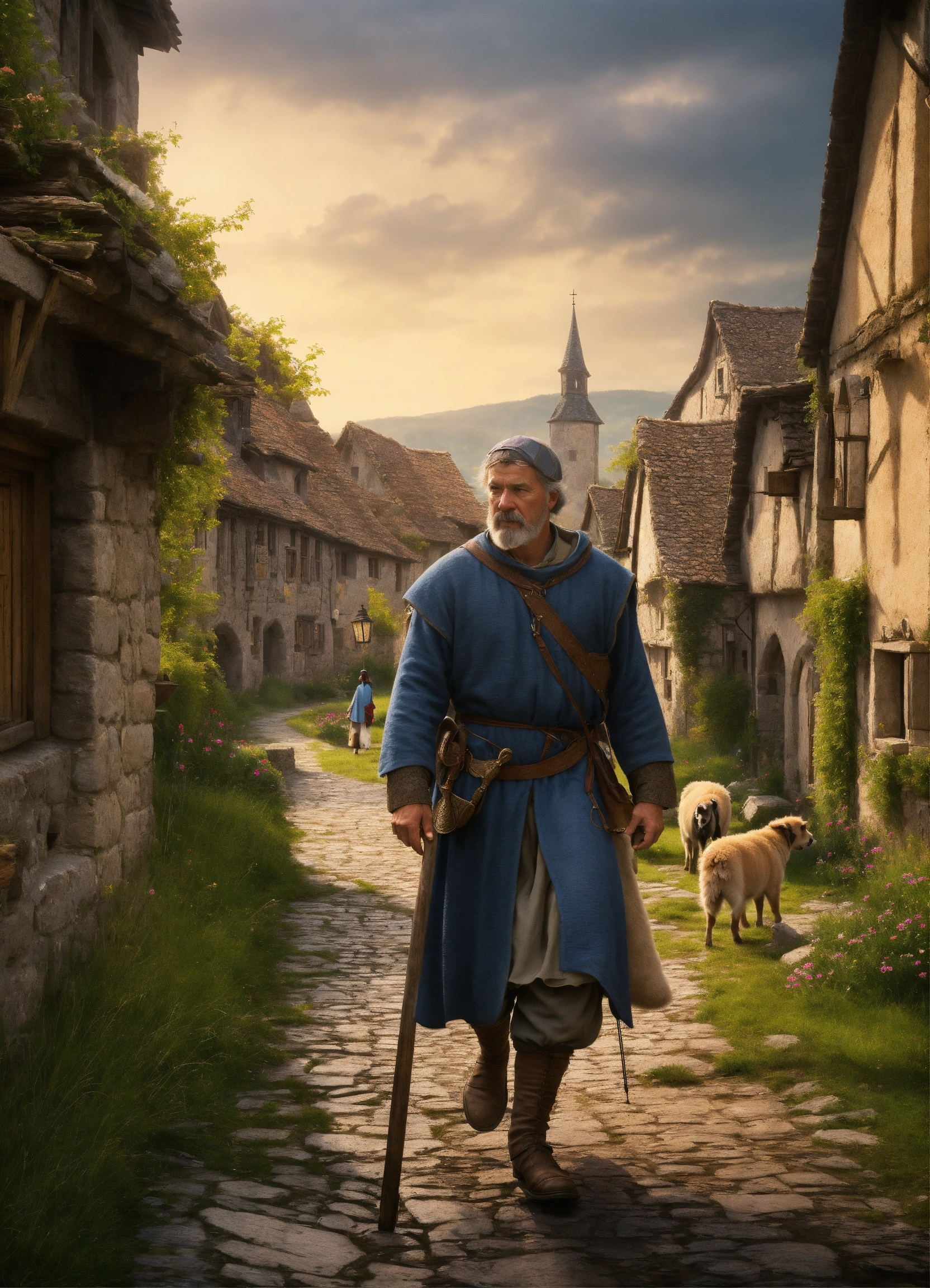 Lexica - Image 8k finely drown with realistic style showing an medieval ...