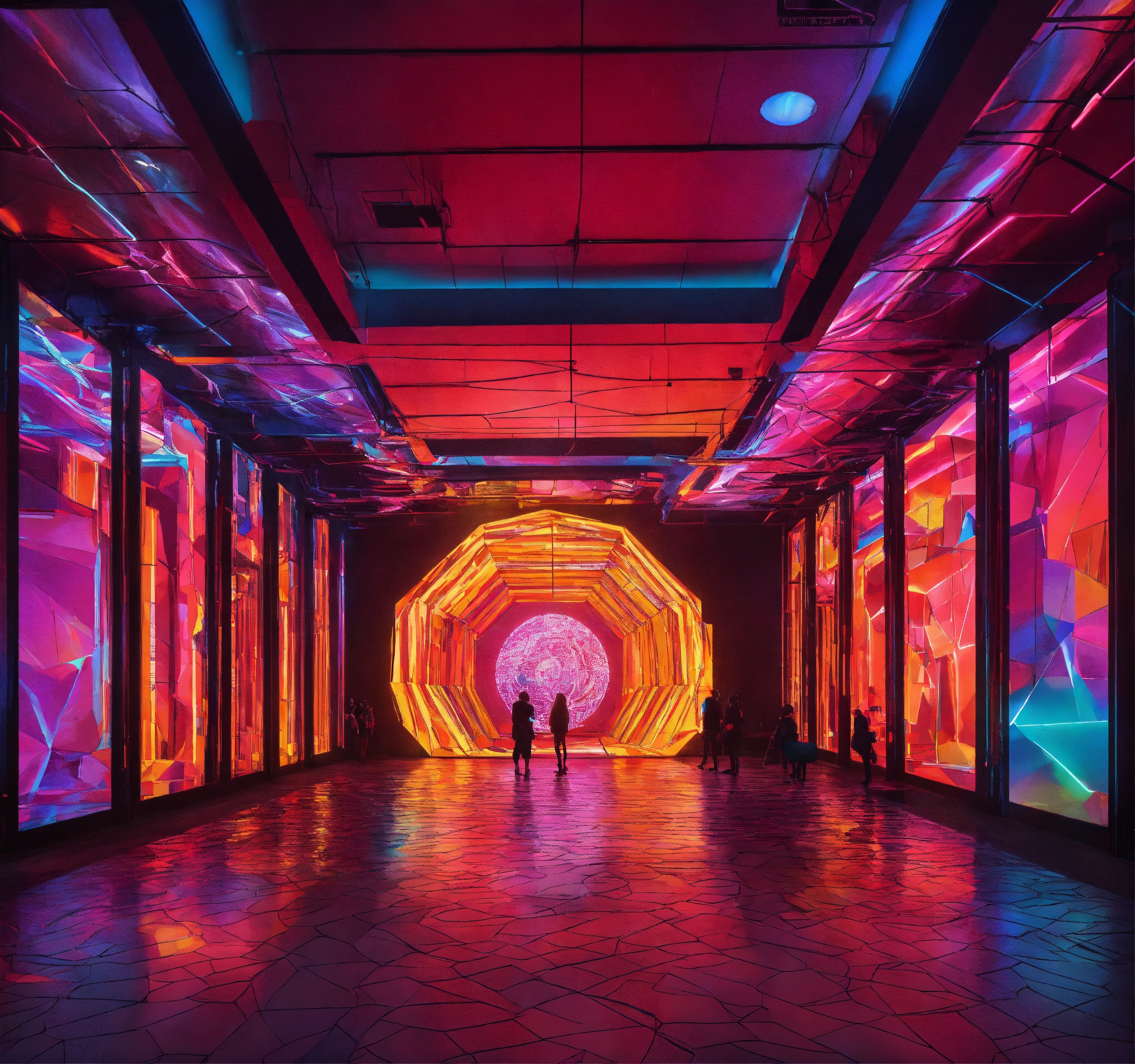 Lexica - Imagine a space that instatly gives a feeling of futuristic ...