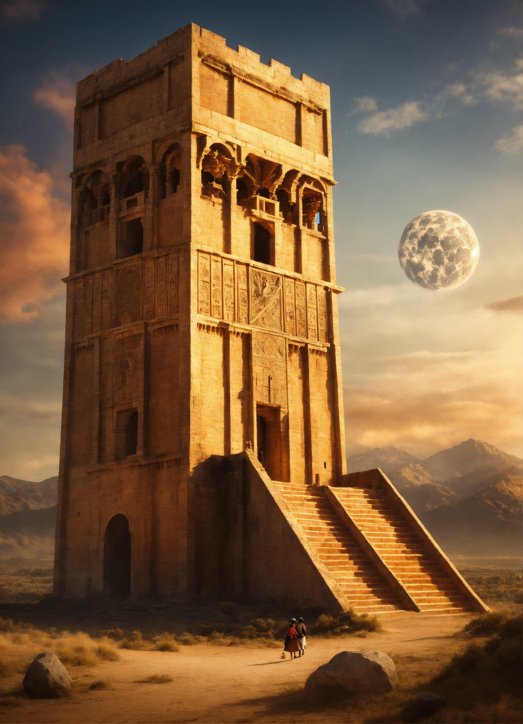 Lexica - Crea una representación visual del Arcano 16, La Torre, del ...