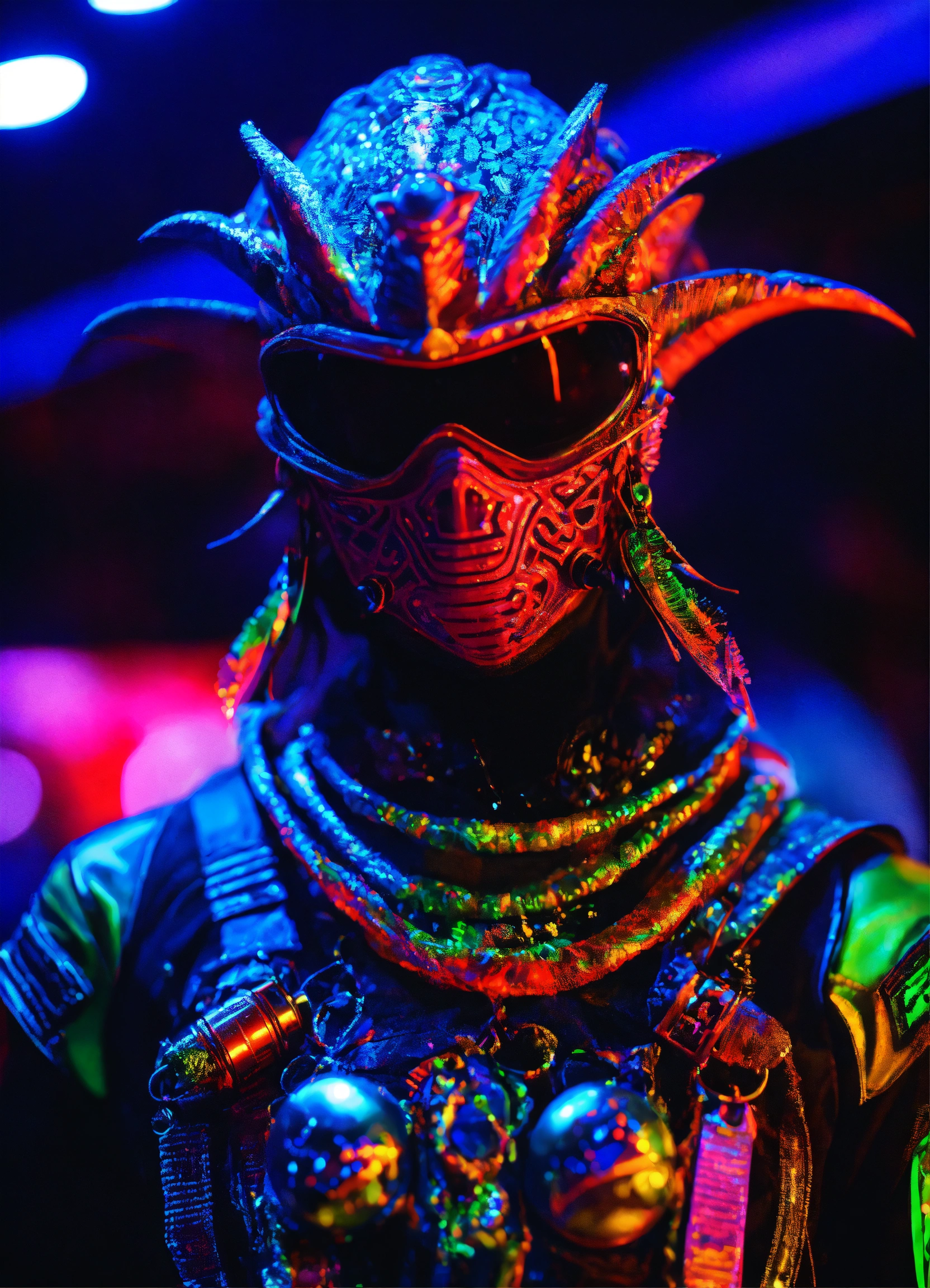 Lexica - Photorealistic 3D portrait Ninja Space Alien in Colorado ...