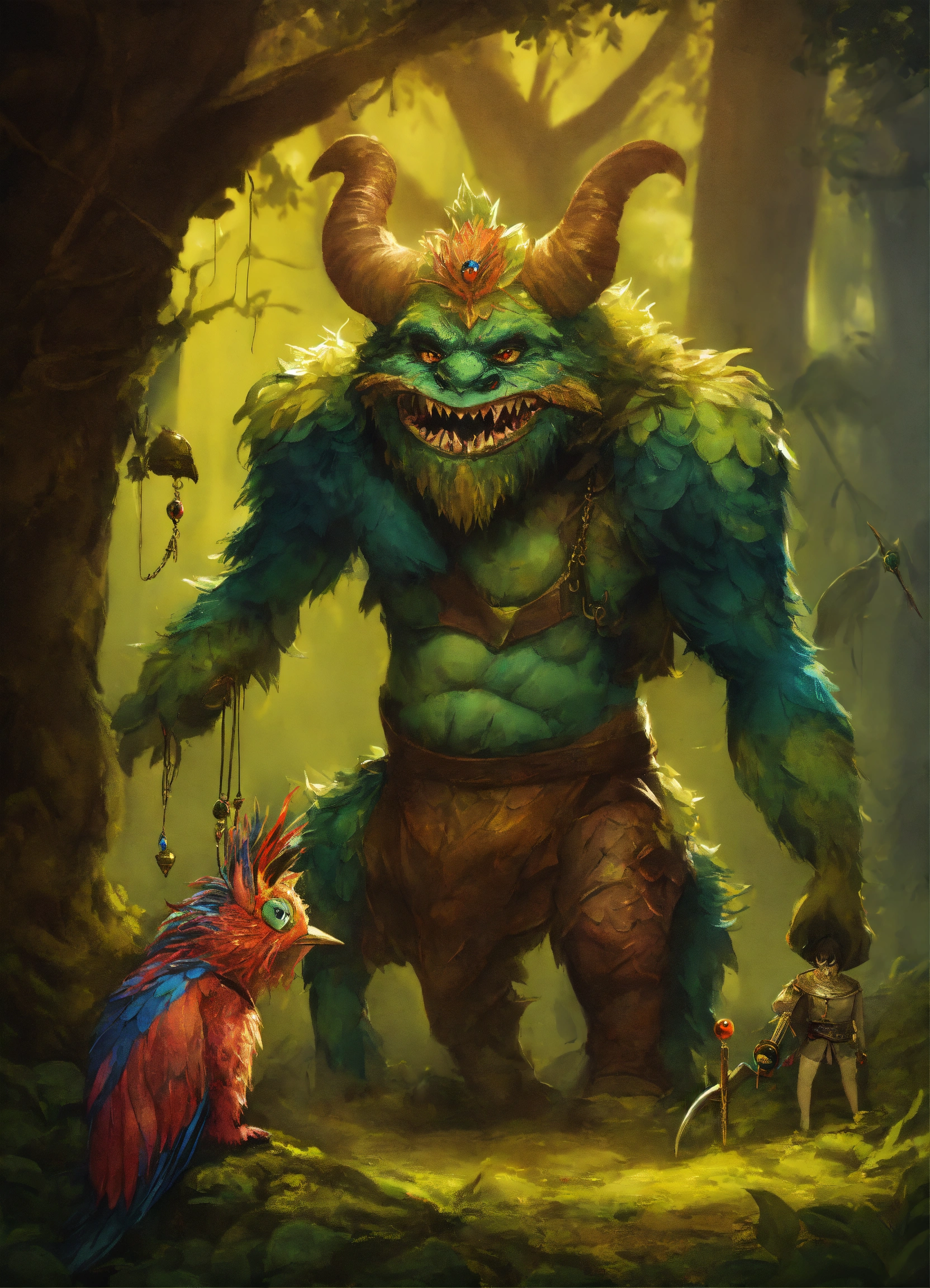 Lexica - A monster using the clever disguise of a pretty damsel as a ...