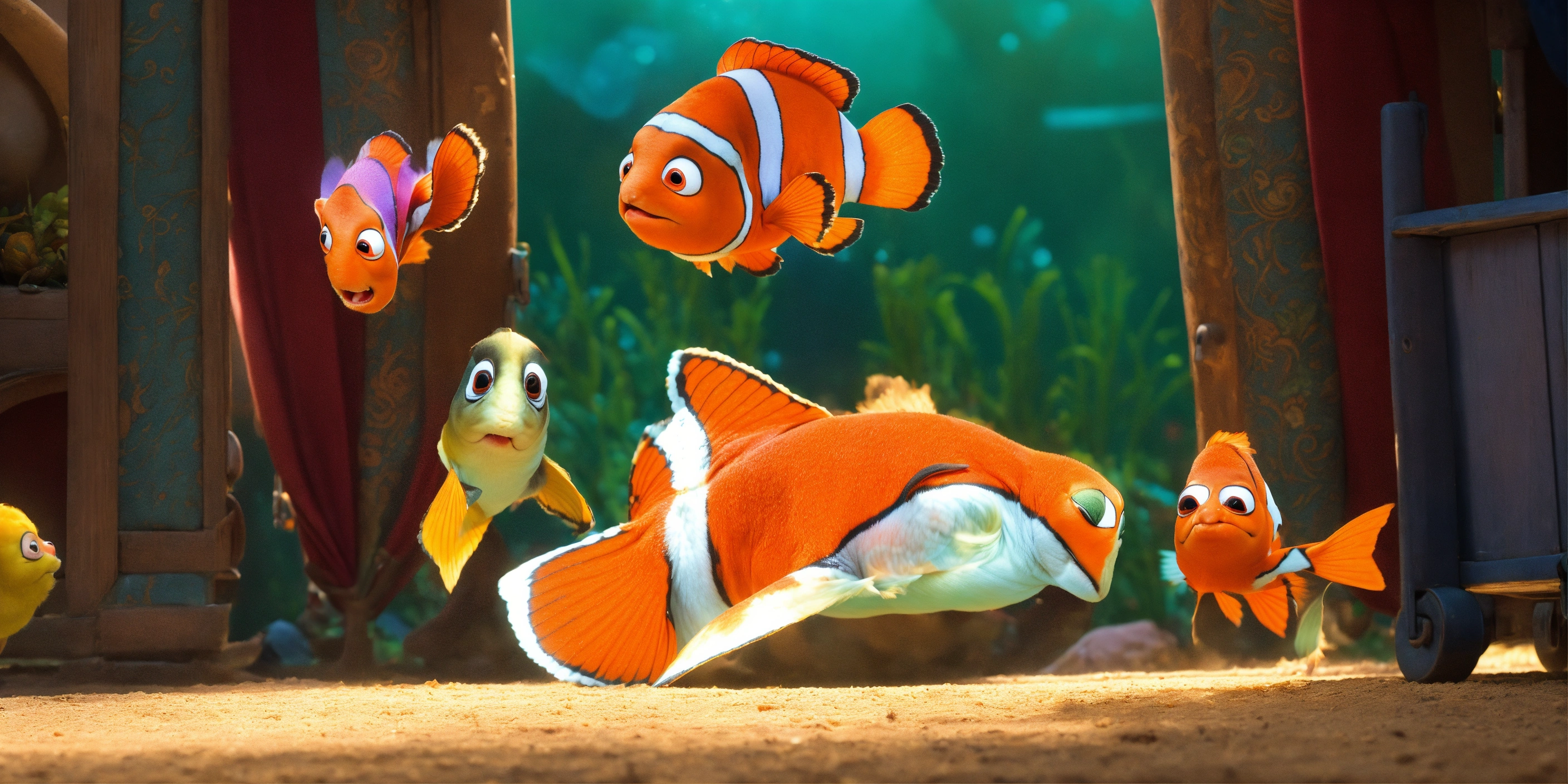 Lexica - A young boy named Nemo experiences a nightmare in which he is ...