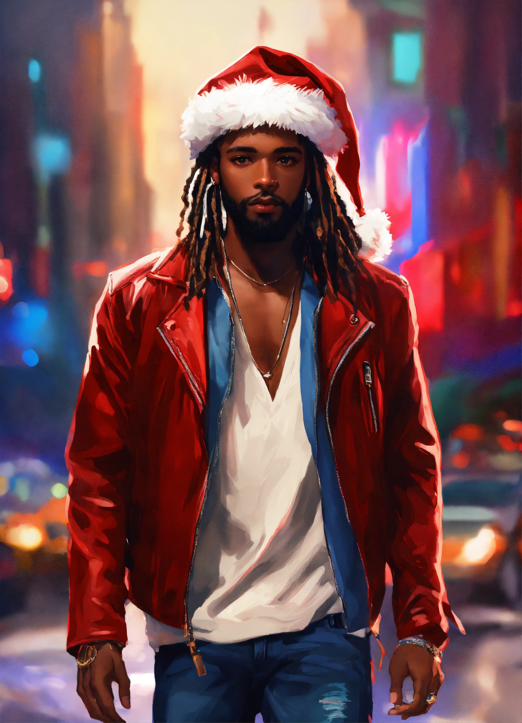 Lexica - /imagine prompt Illustrate a mesmerizing full-body standing ...