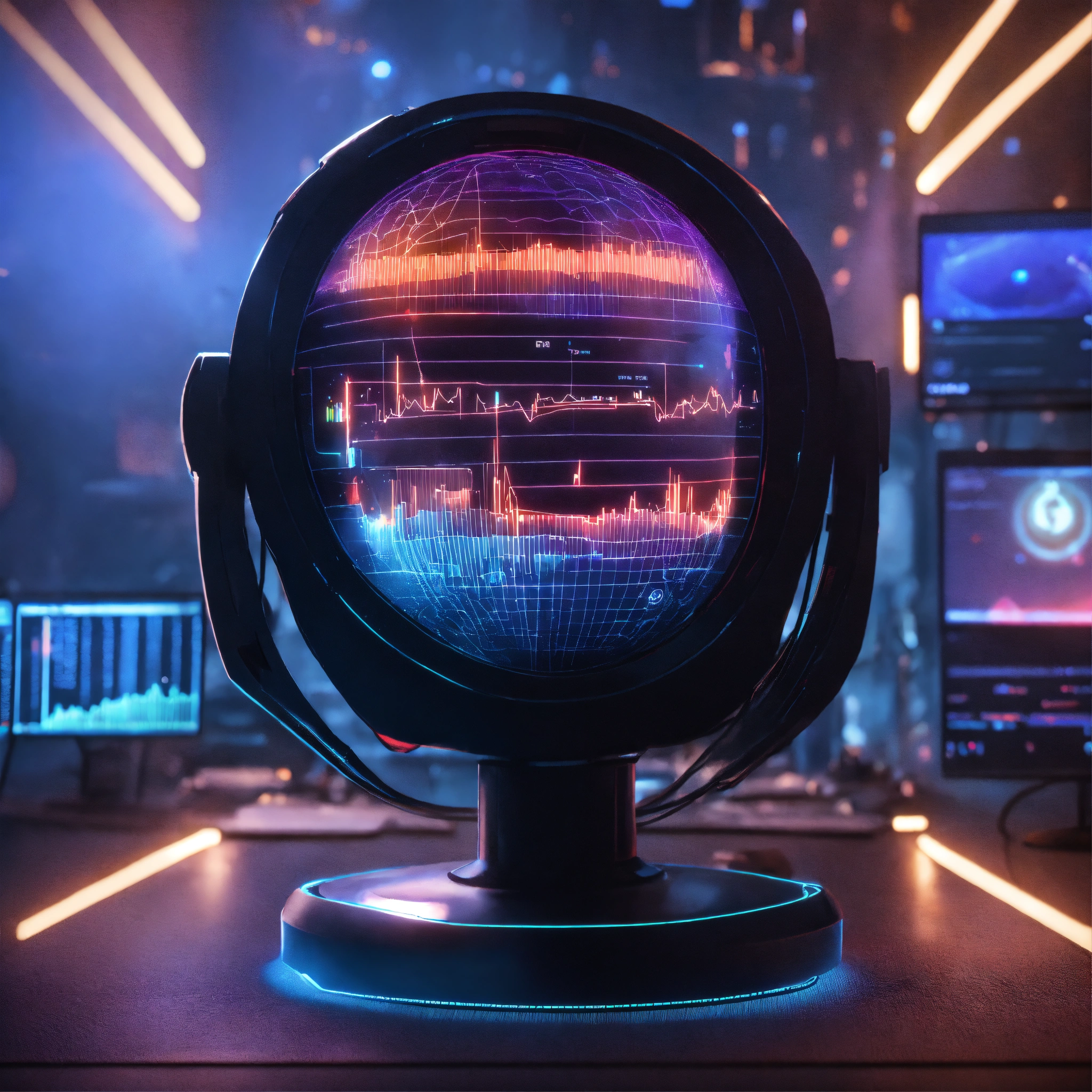 Lexica - A voice visualizer on screen machine with personality ...