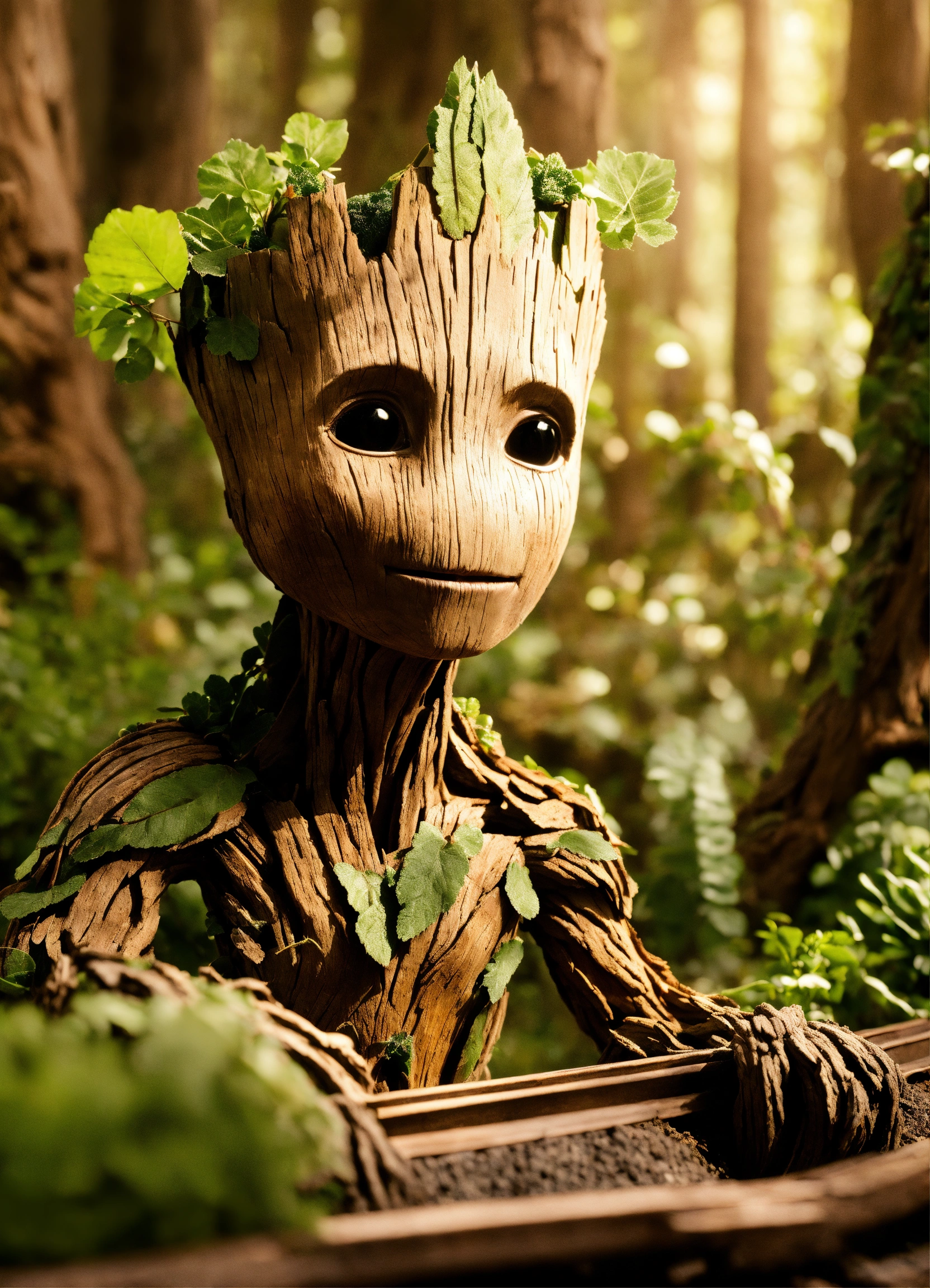 Lexica - Design a train that embodies the natural and organic essence ...