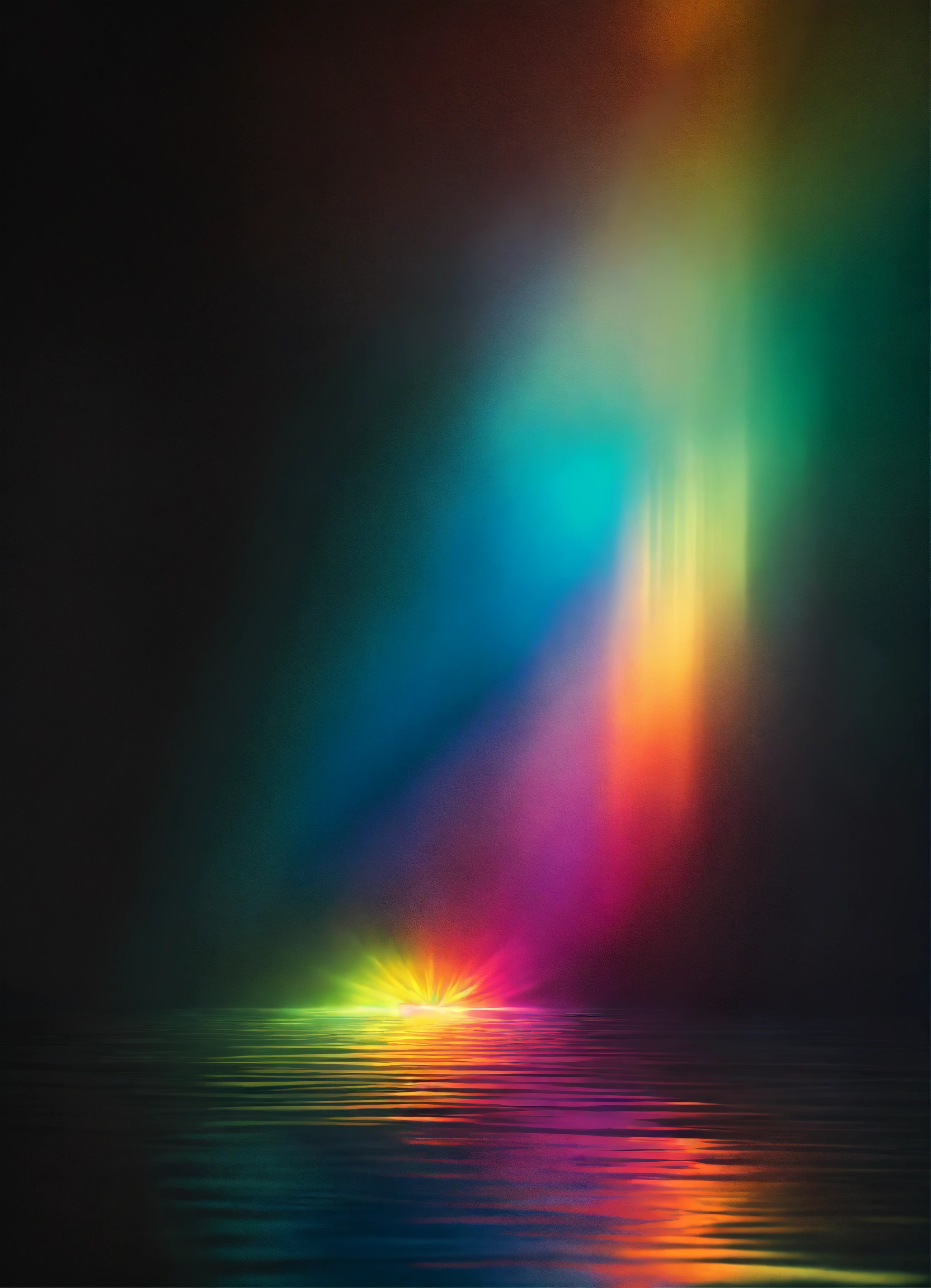 Lexica - Hyper realistic opaque rainbow crystal rays of light ...