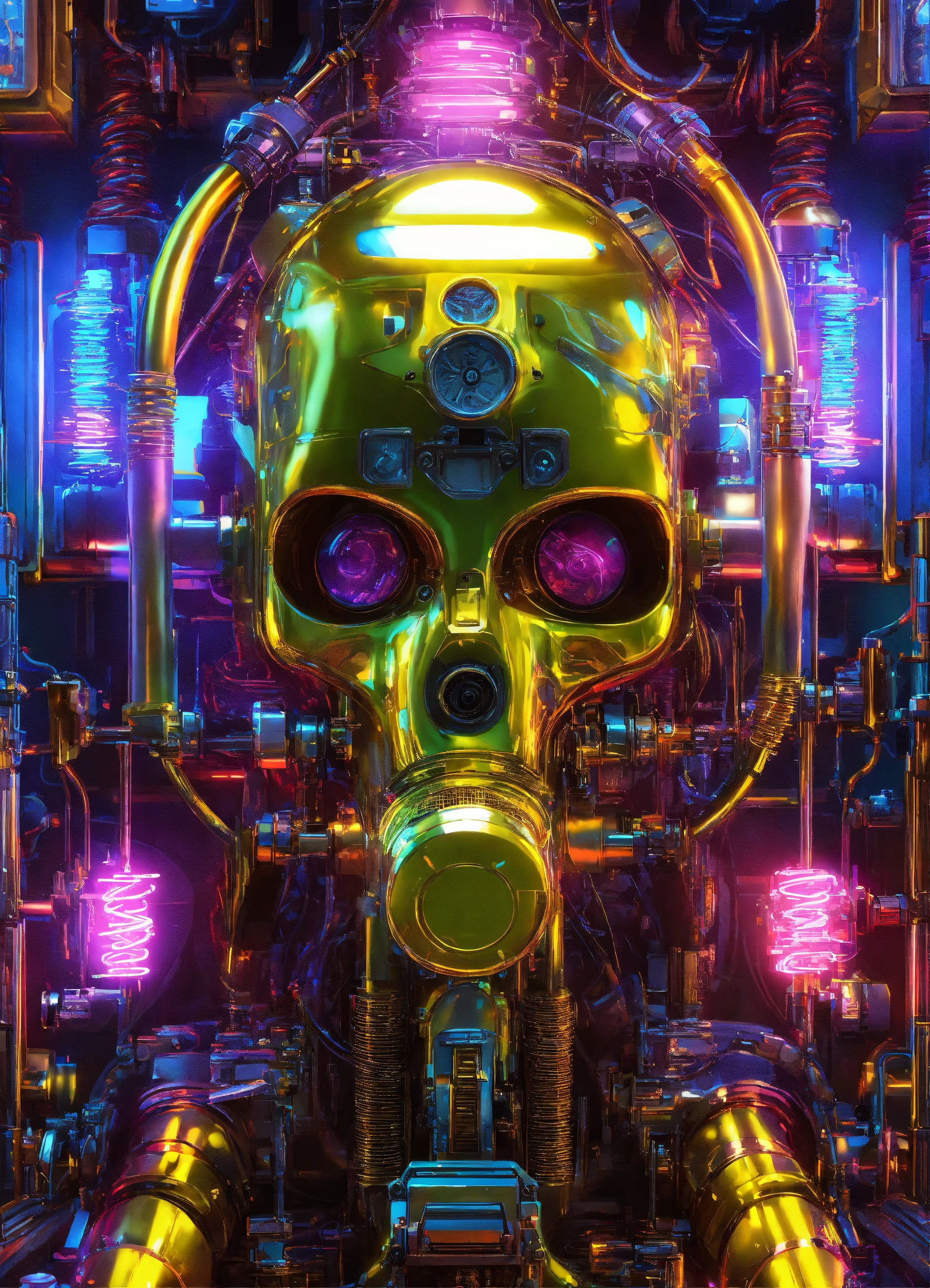 Lexica - Cybernetic tools, biopunk colourful design, 4-Dimensional, Reflective, Liquid Metal ...