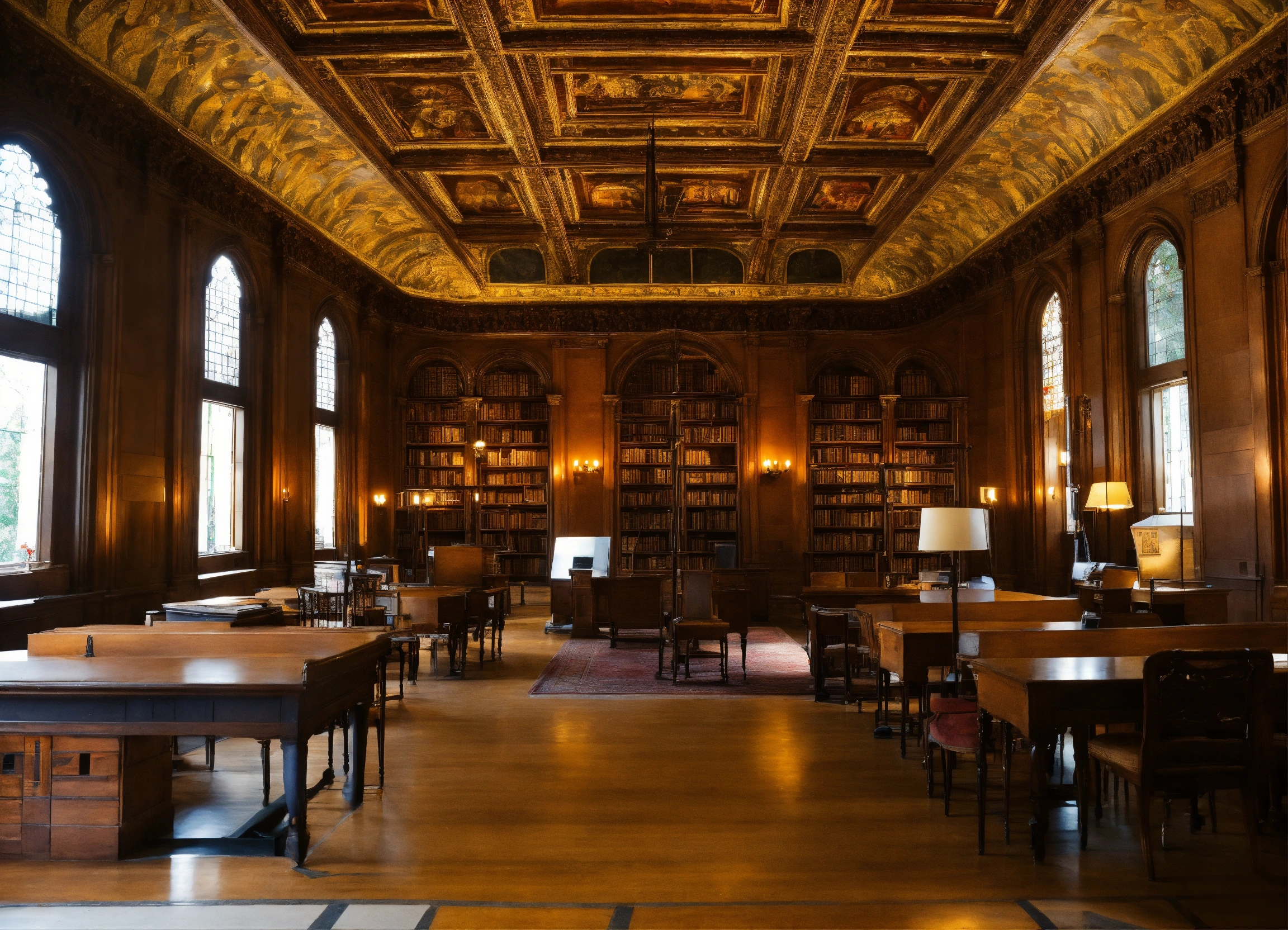 Lexica - Richardsonian Romanesque library