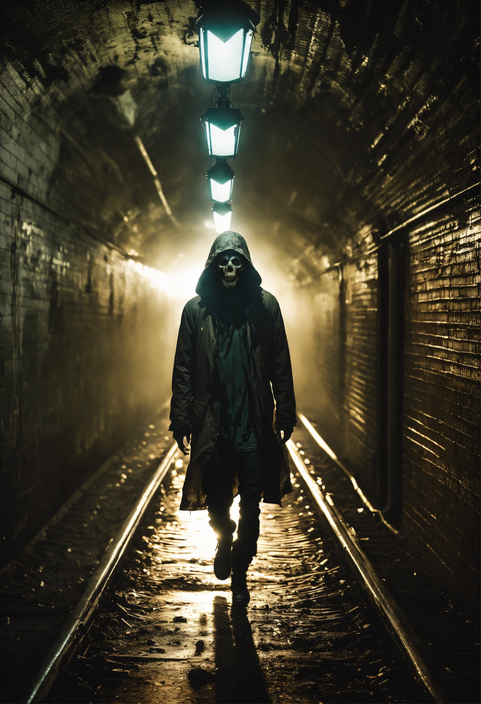 Lexica - Generate a haunting and realistic depiction of a Ghoul in the ...