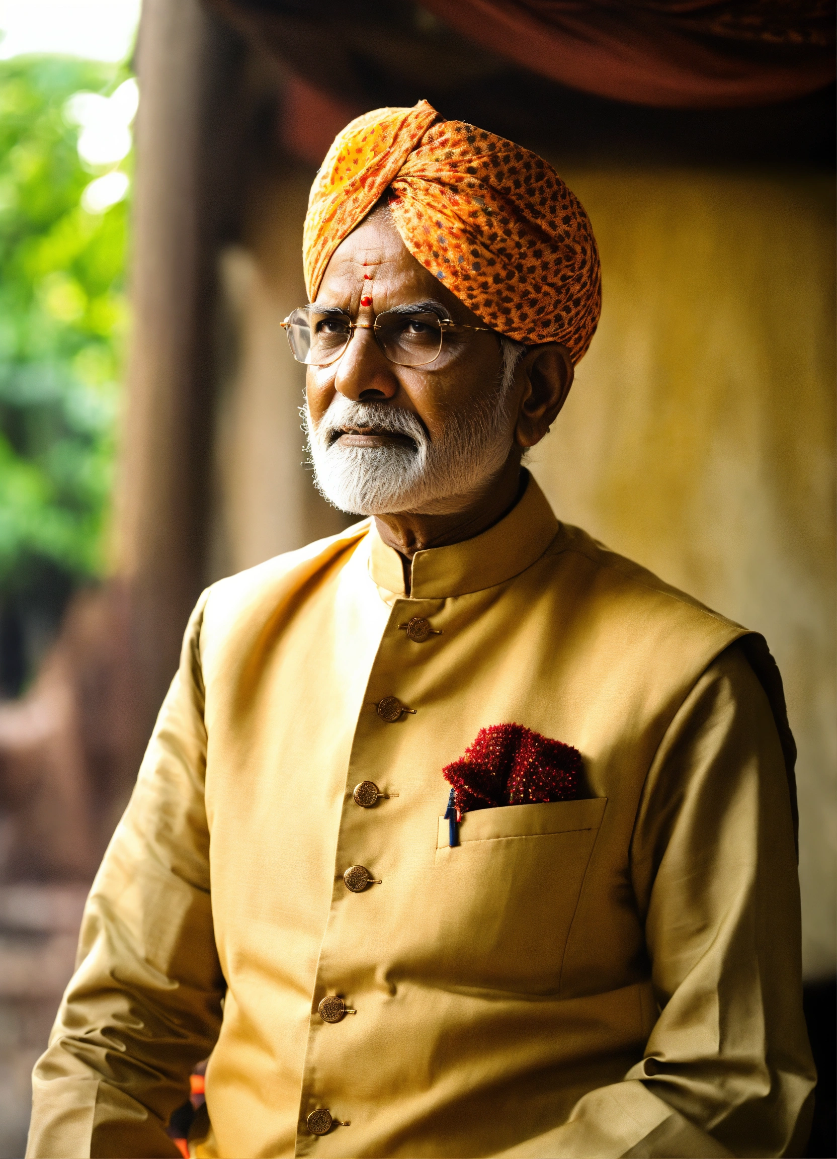 Lexica - Indian political man man with moment with full strait looks