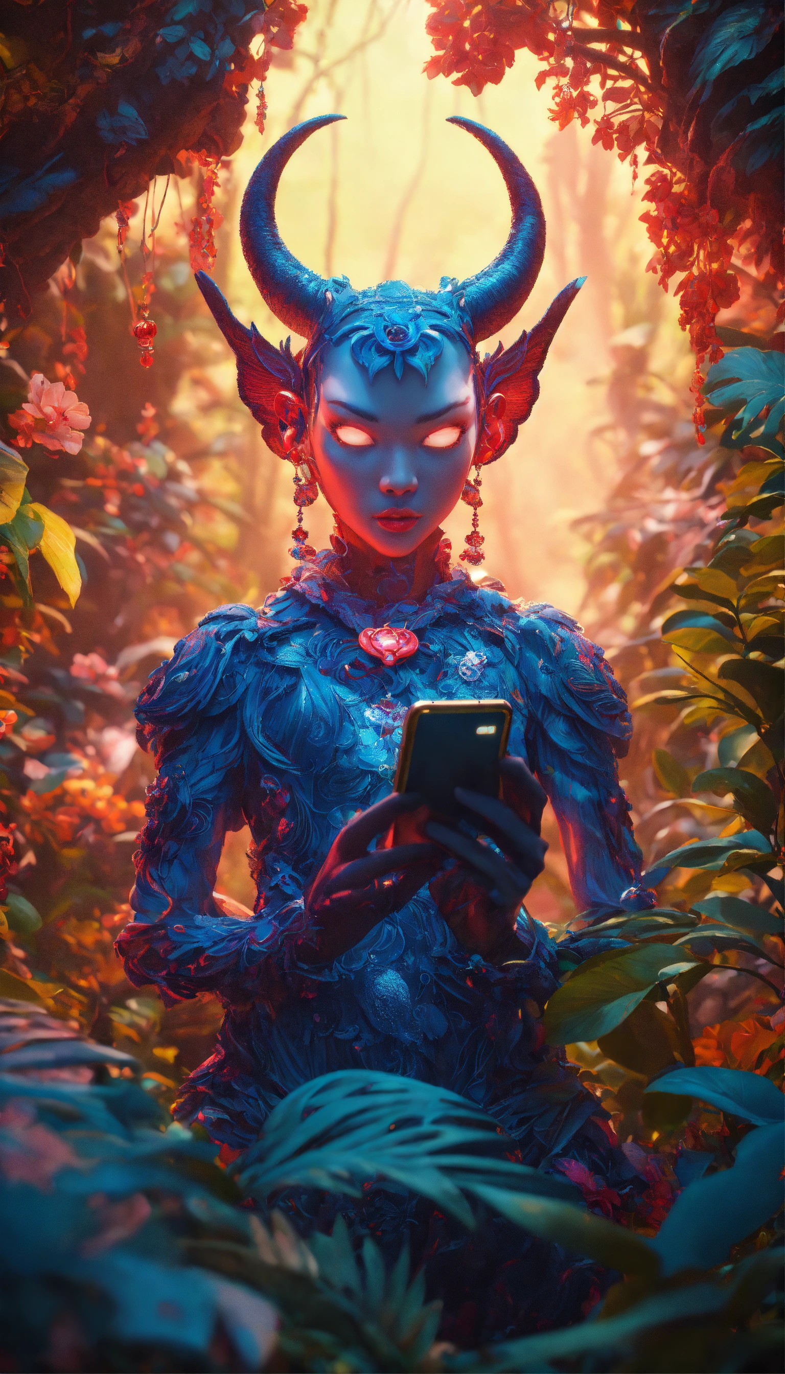 Lexica - Extremely Ultrarealistic Photorealistic 3D cute japanese demon ...
