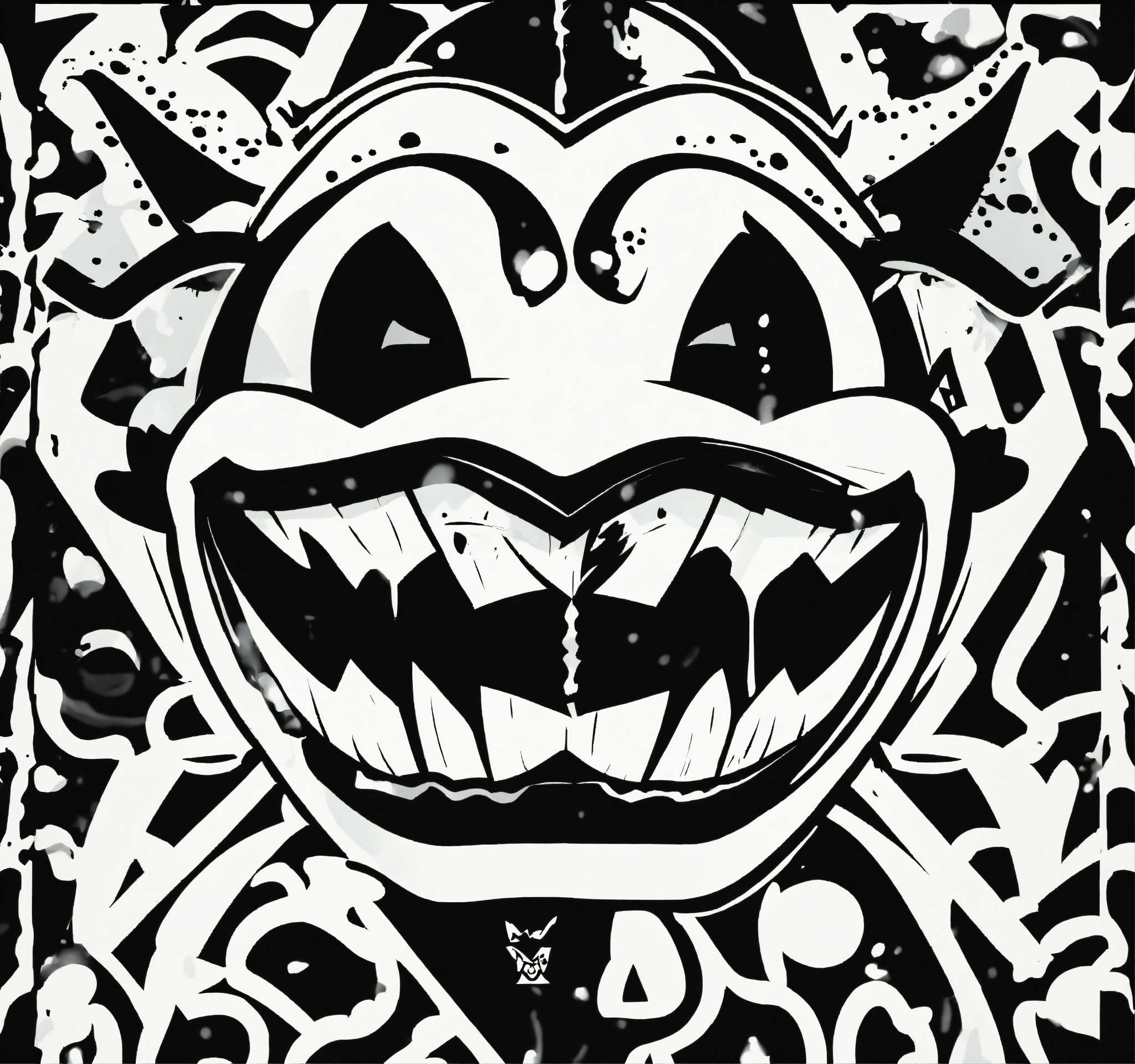 Lexica - Keith Harring style Japanese Bape graffiti cartoon logo design ...