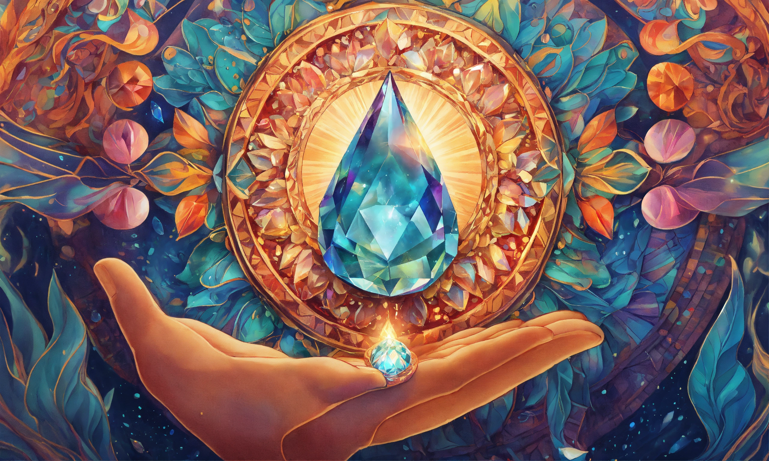 Lexica - An intricately detailed illustration of a hand, catching a ...