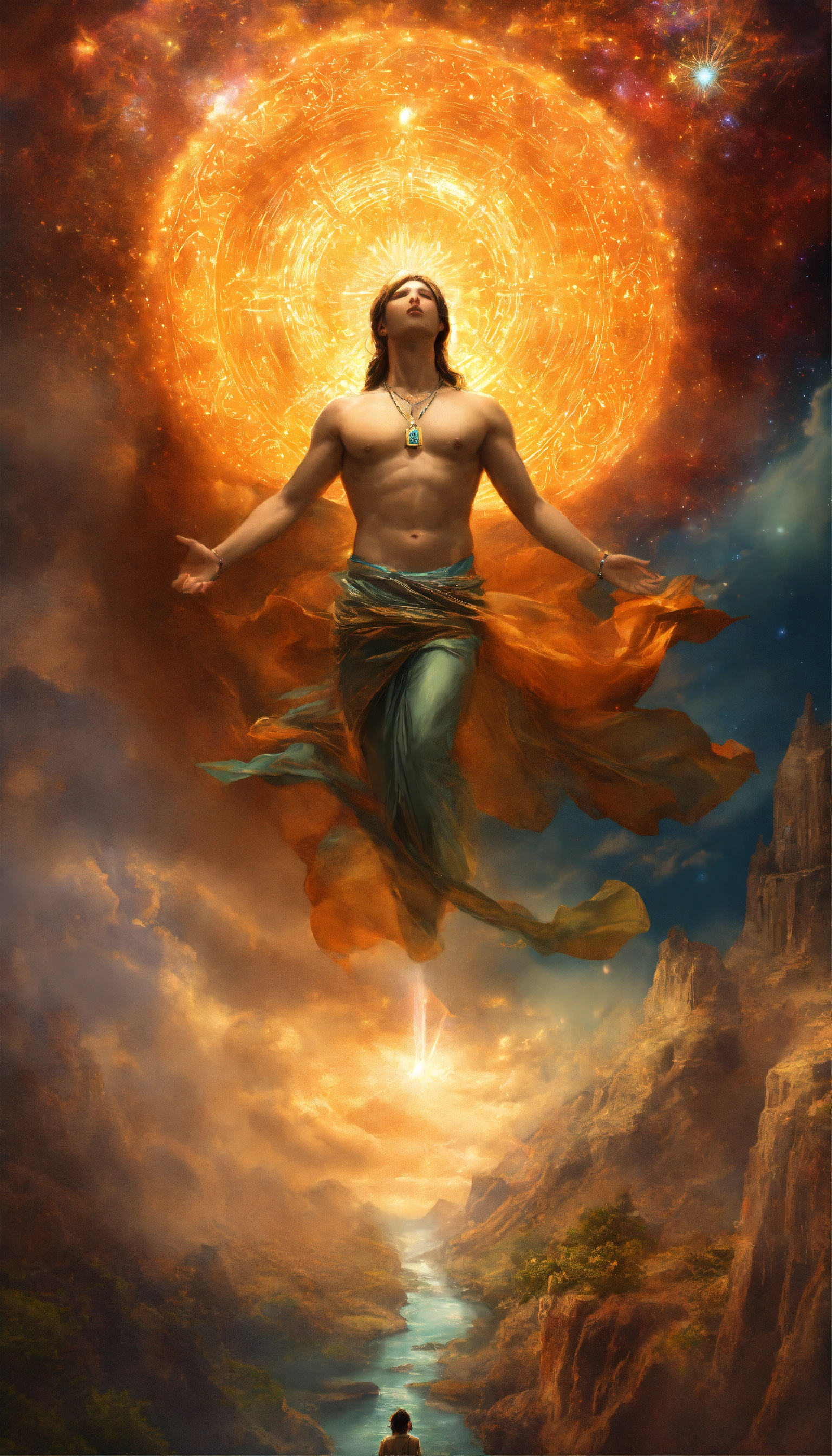 Lexica - Spirituality, astral projection, realist, lot of details, 8k