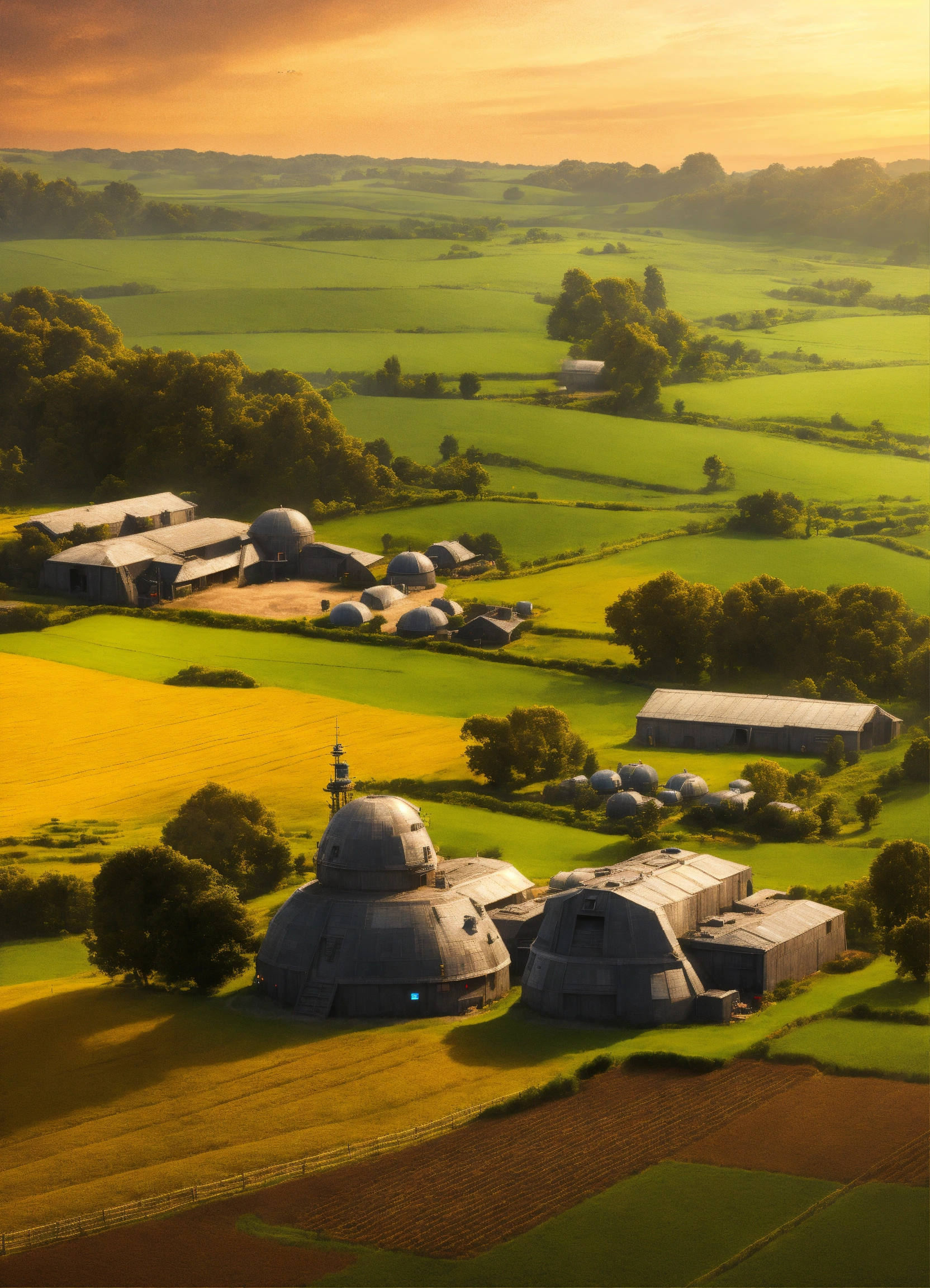 Lexica - Digital art of a Star Wars farm on Saleucami.