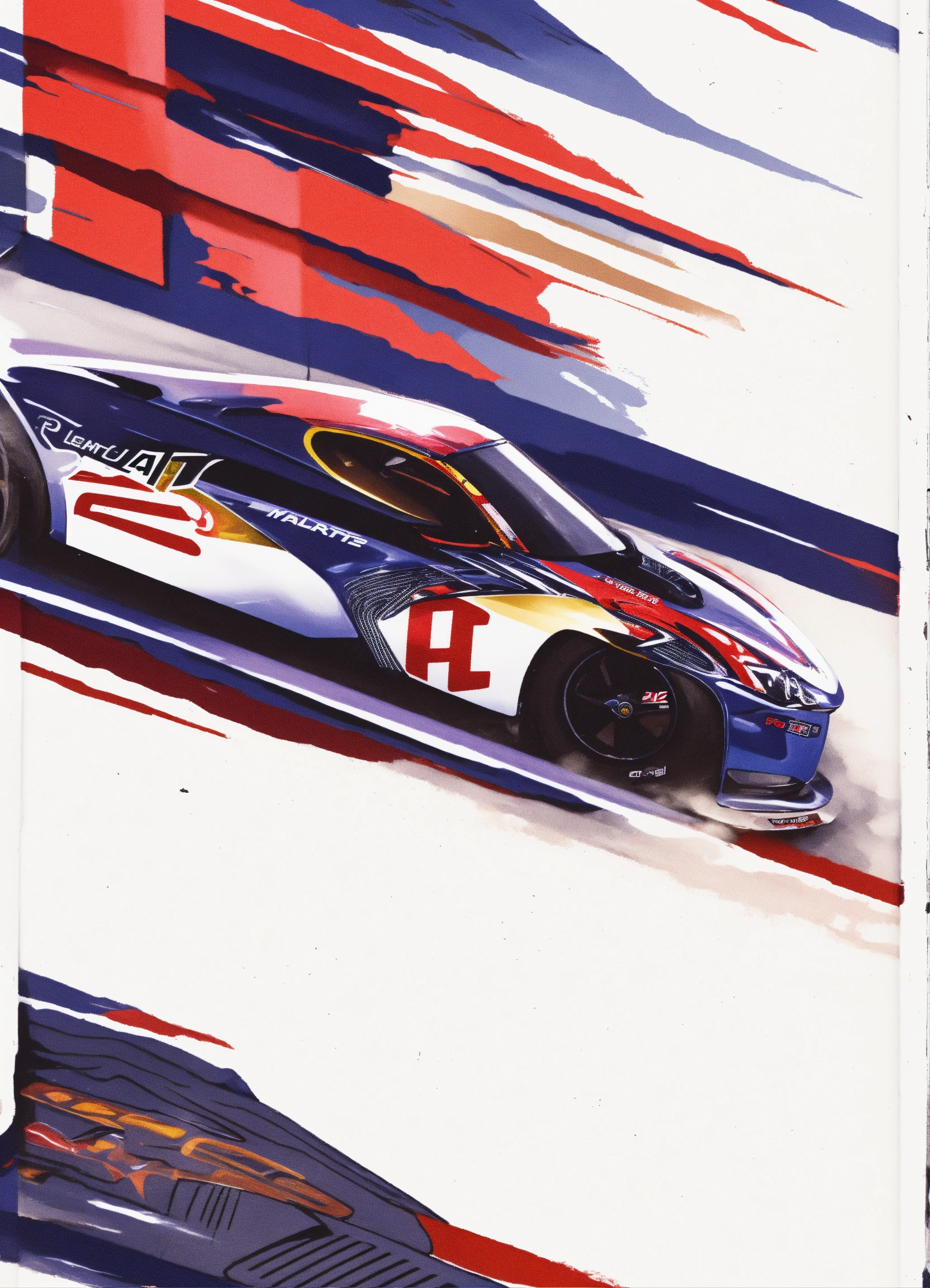 Lexica - Clean modern bike drag race bike badge stickers