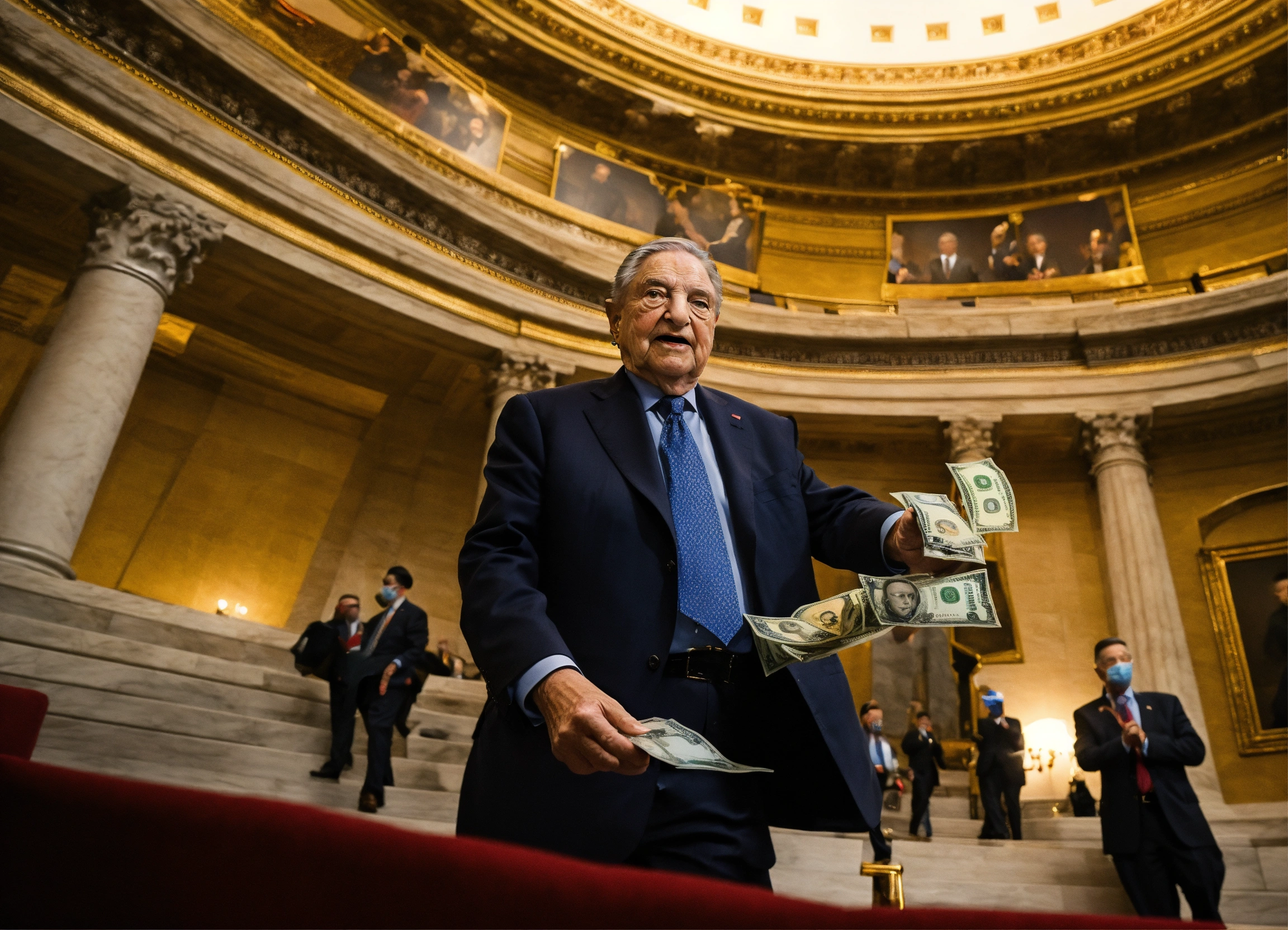 Lexica - GEORGE SOROS THROWING MONEY TO MANY POLITICIANS INSIDE THE US ...