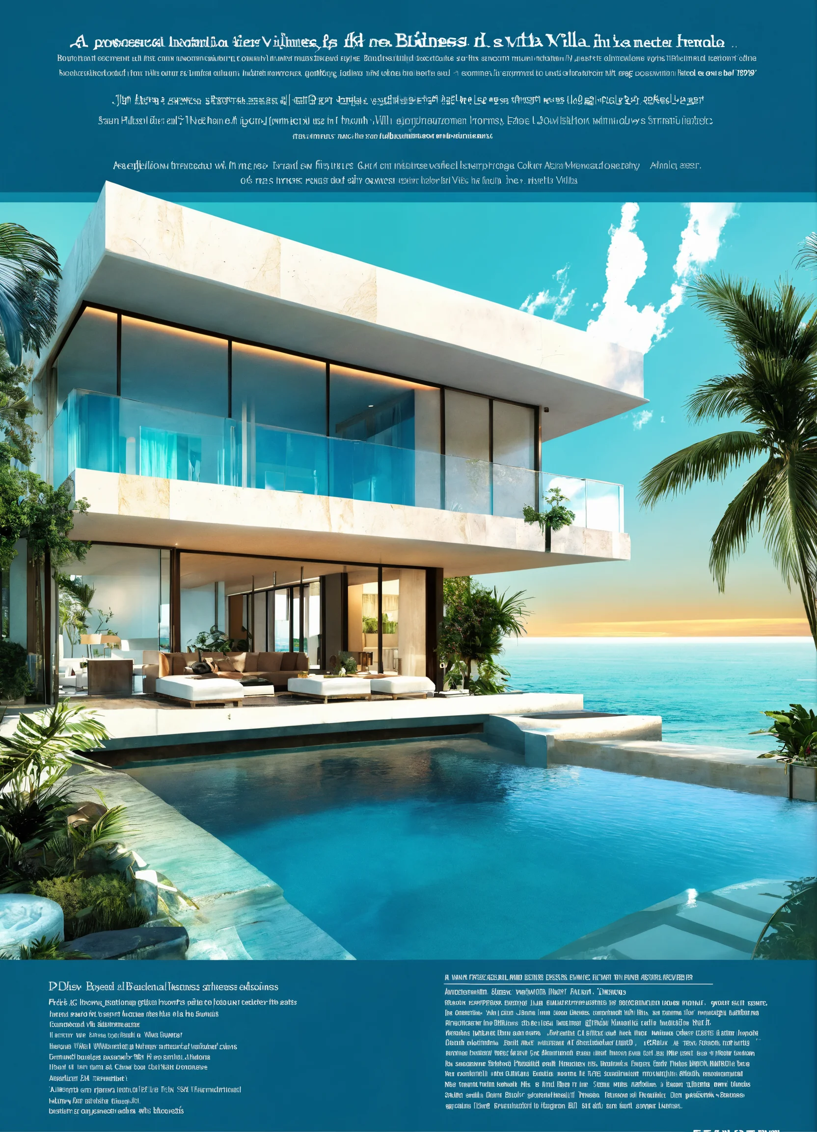 Lexica - A professionally designed business visit poster showcasing a ...