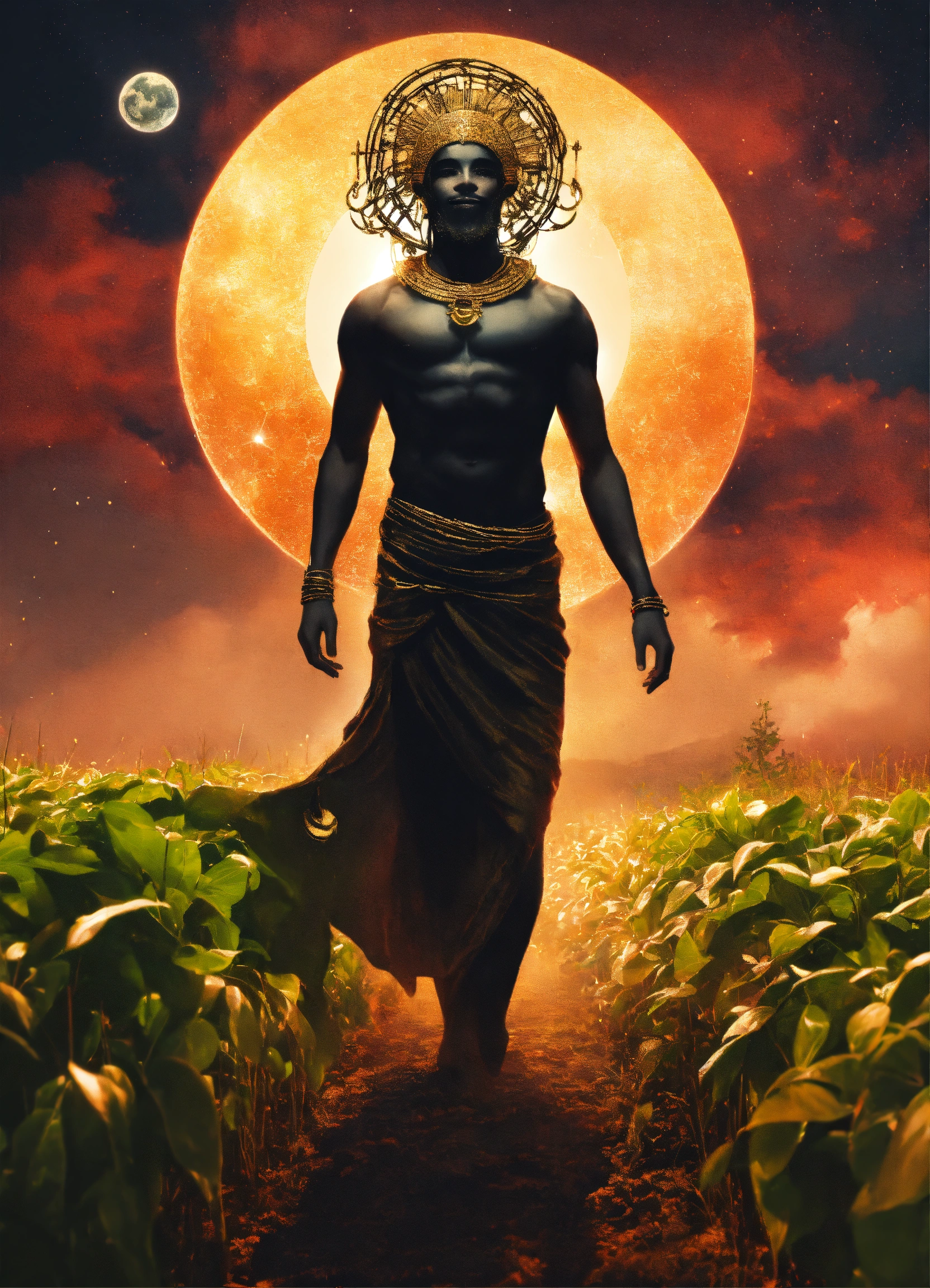 Lexica - An enigmatic happy celestial Black Human God shrouded in ...