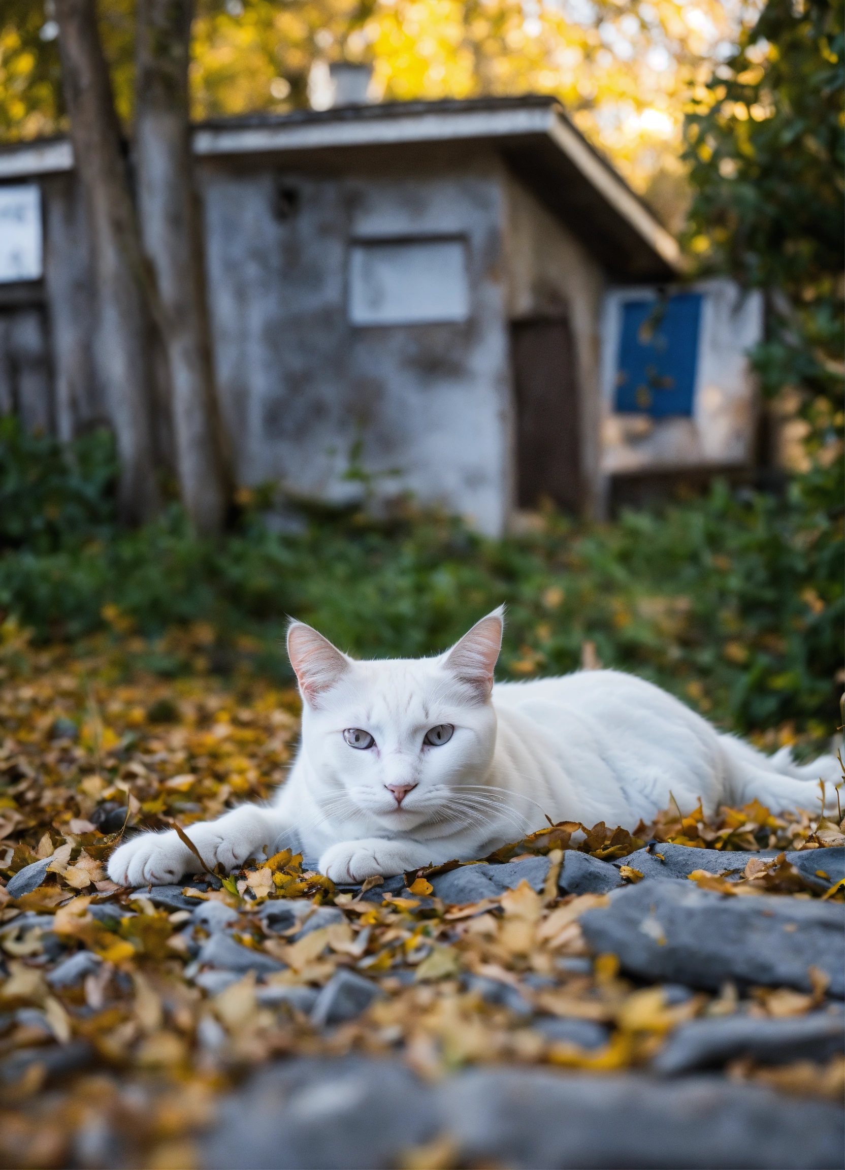 Lexica - Dead white cat
