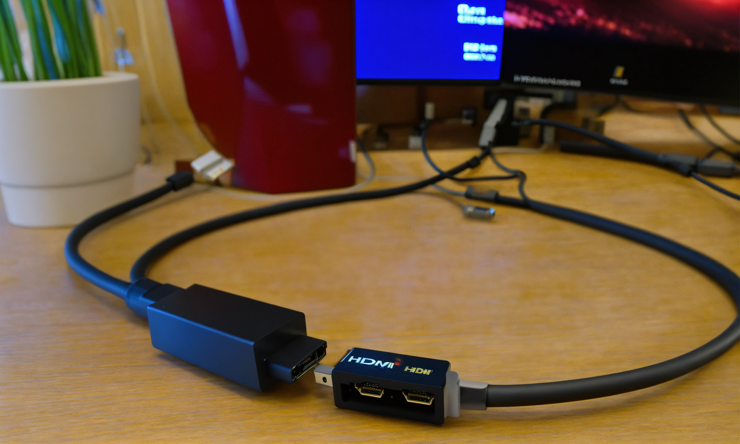 Lexica - Visualize an HDMI ARC port, showing the 'ARC' label on the ...