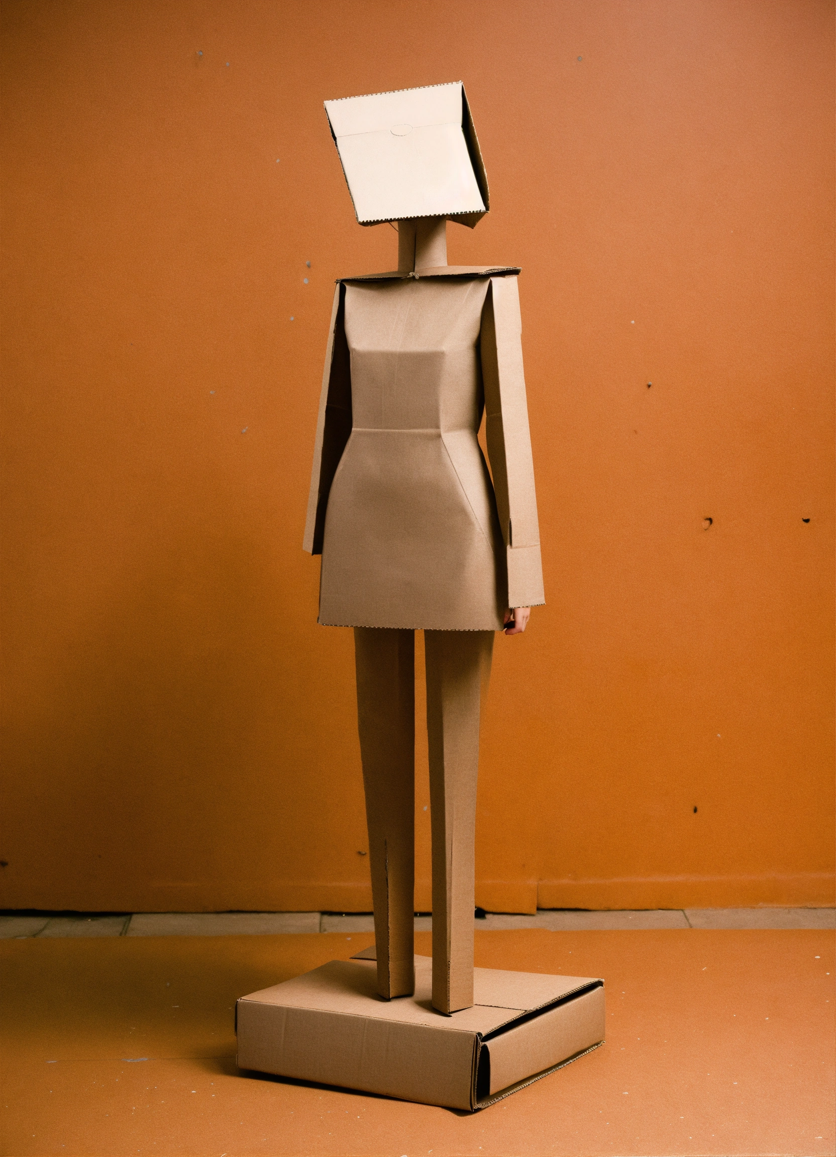 Lexica - Cardboard girl