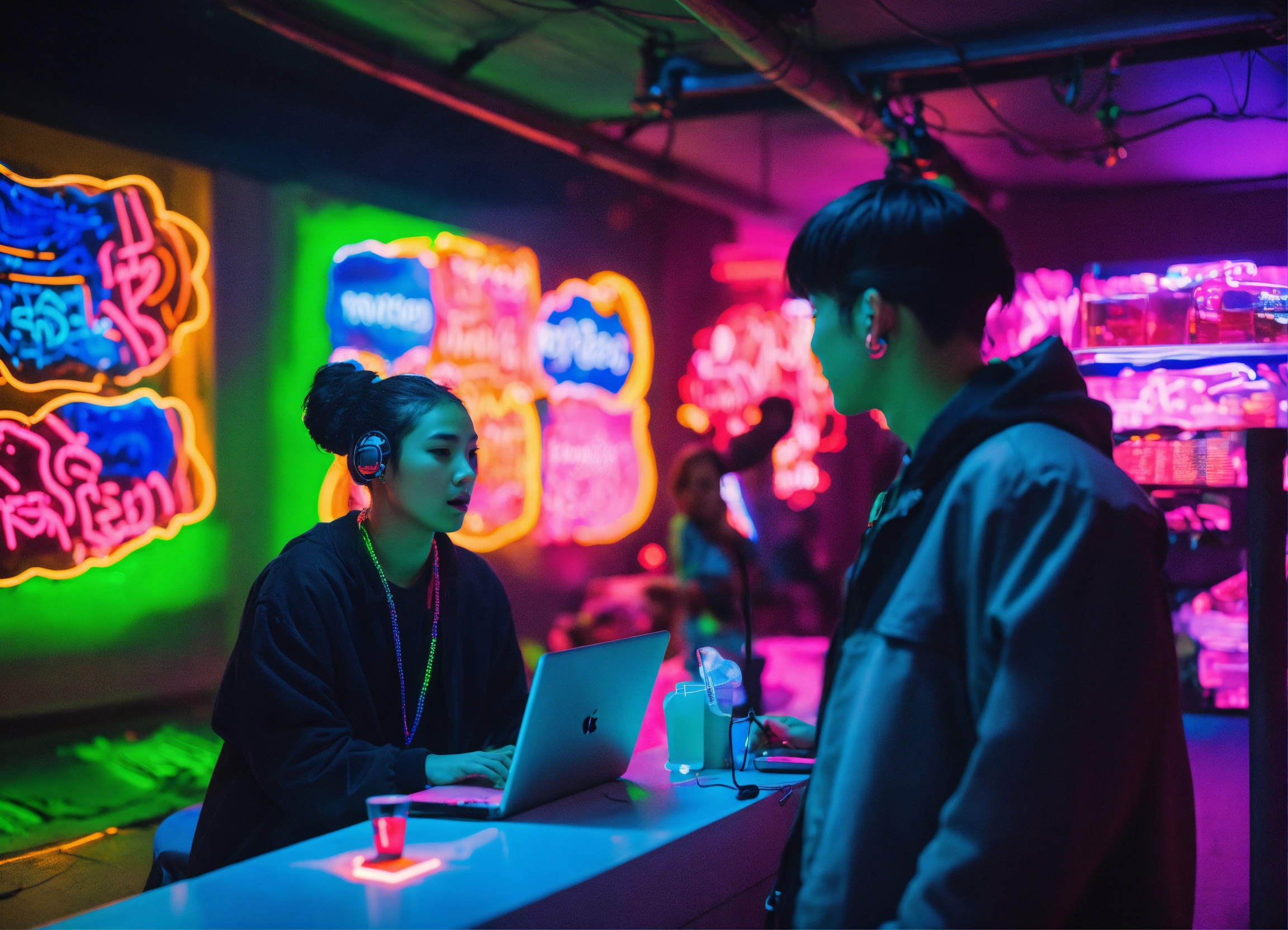 Lexica - A person speaking another language to another person in an ...