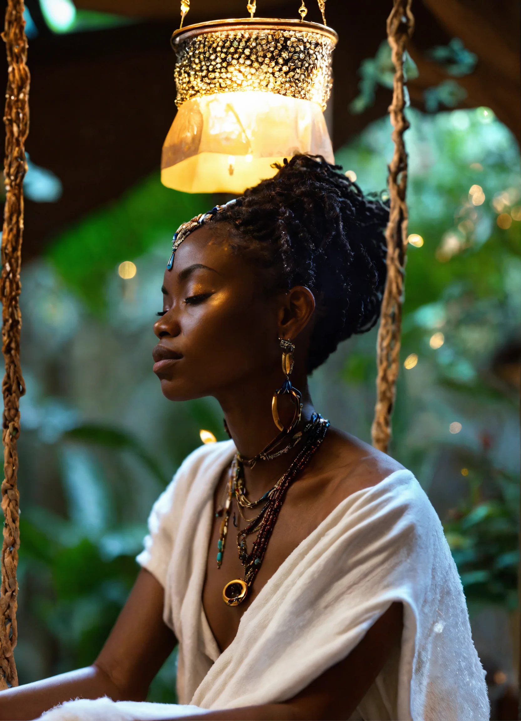 Lexica - In the heart of a tranquil sanctuary, a Virtuous Nubian ...